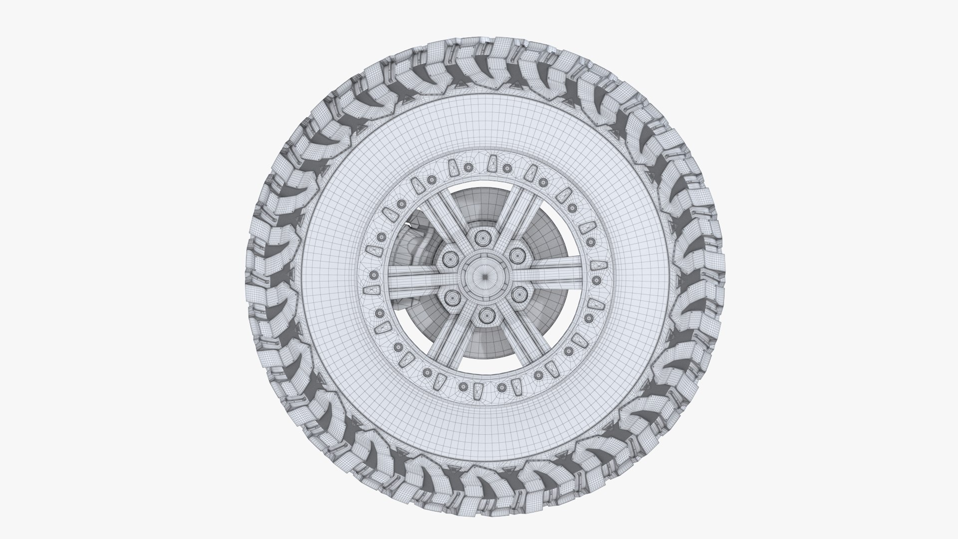 3D Model BFGoodrich MUD TERRAIN TA KM3 Tires - TurboSquid 2277449