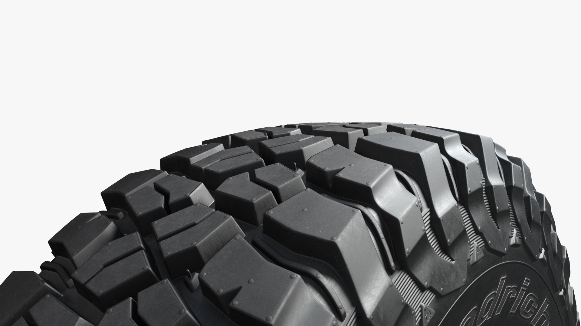 3D Model BFGoodrich MUD TERRAIN TA KM3 Tires - TurboSquid 2277449