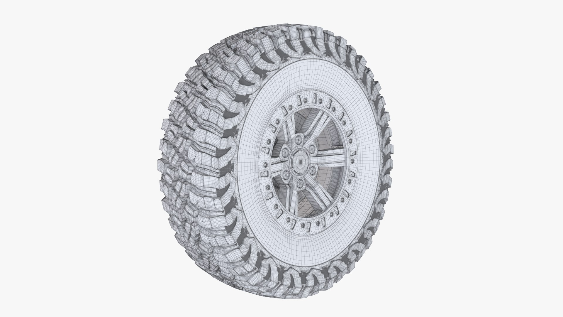 3D Model BFGoodrich MUD TERRAIN TA KM3 Tires - TurboSquid 2277449