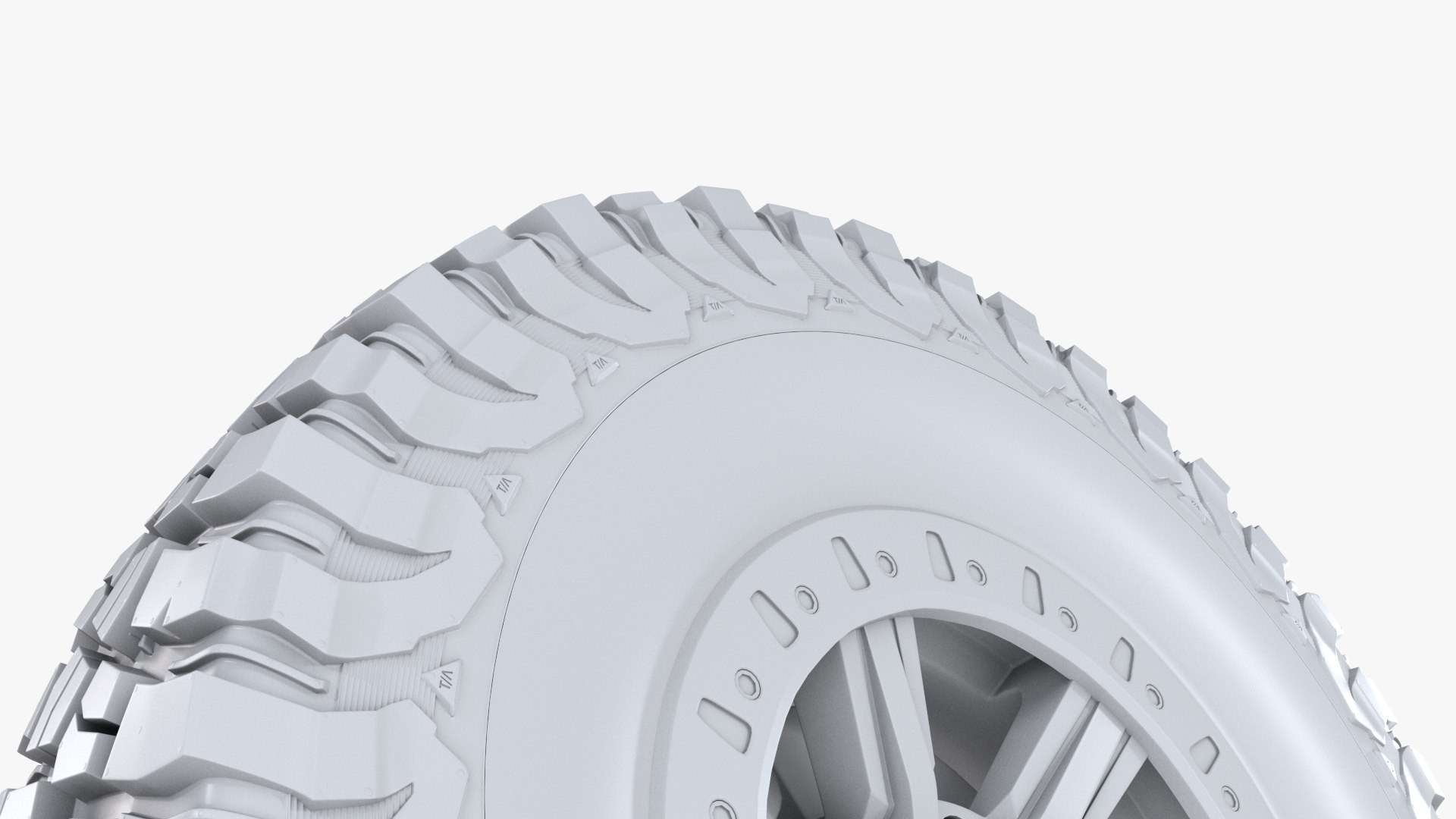 3D Model BFGoodrich MUD TERRAIN TA KM3 Tires - TurboSquid 2277449