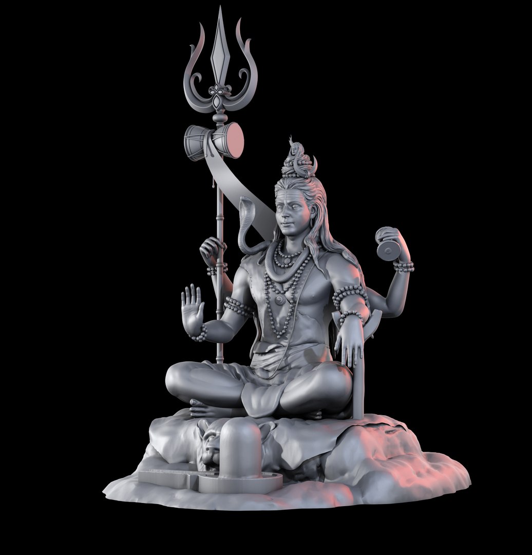 3D Mahadev 01 - TurboSquid 1718542