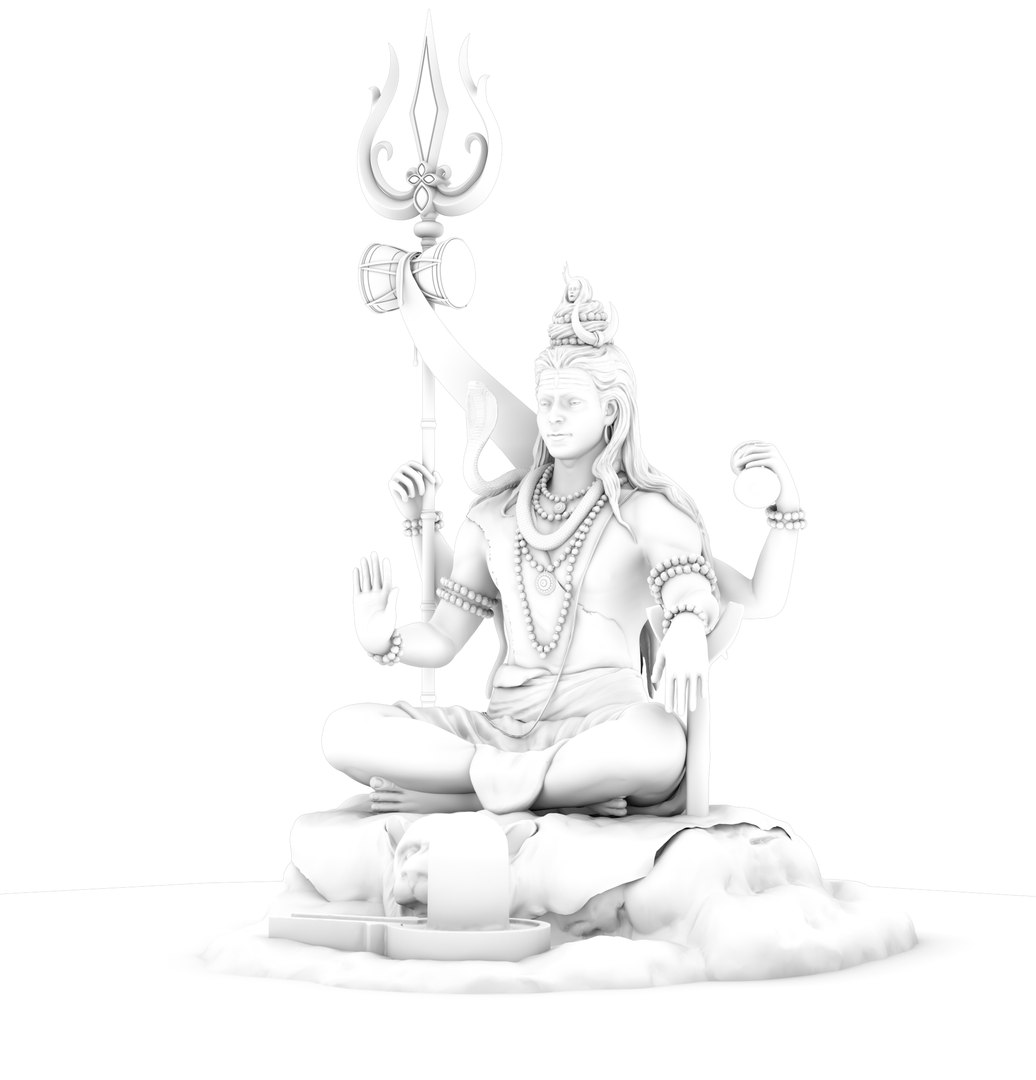 3D Mahadev 01 - TurboSquid 1718542
