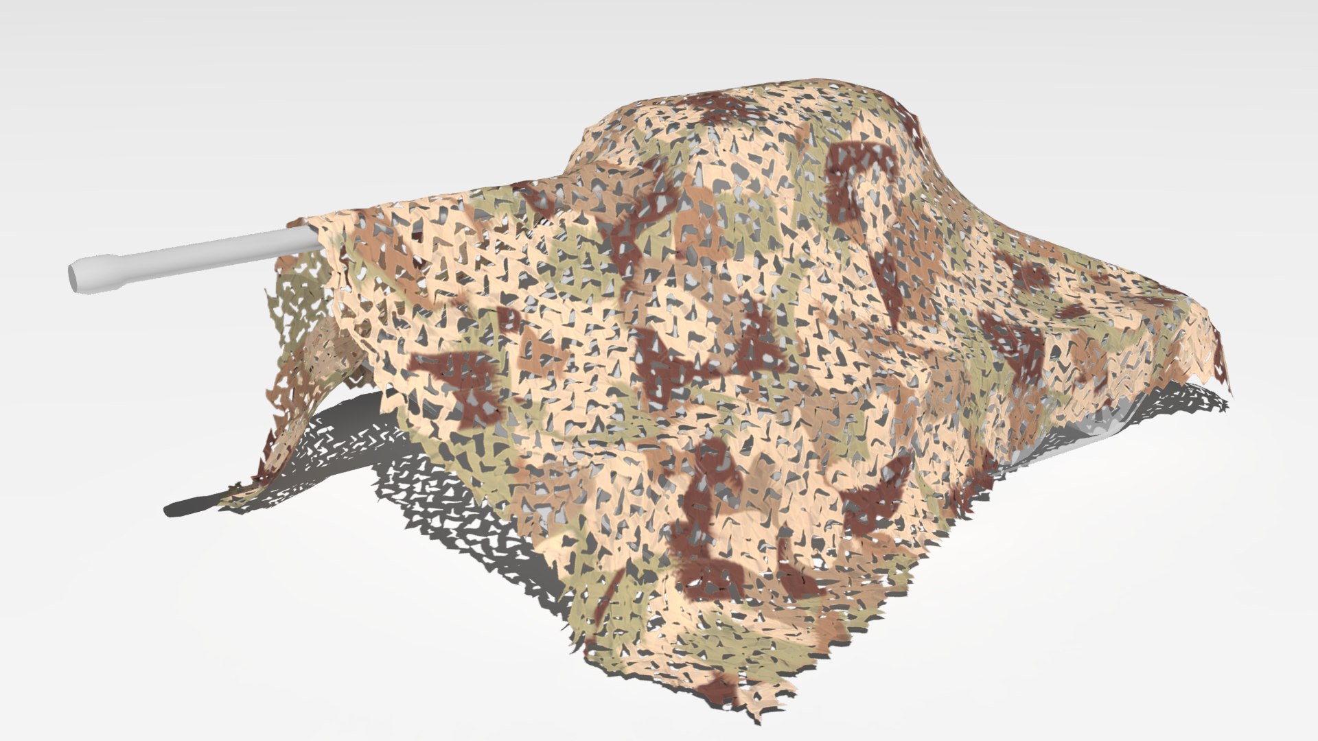 3D Camouflage Netting - TurboSquid 1908305