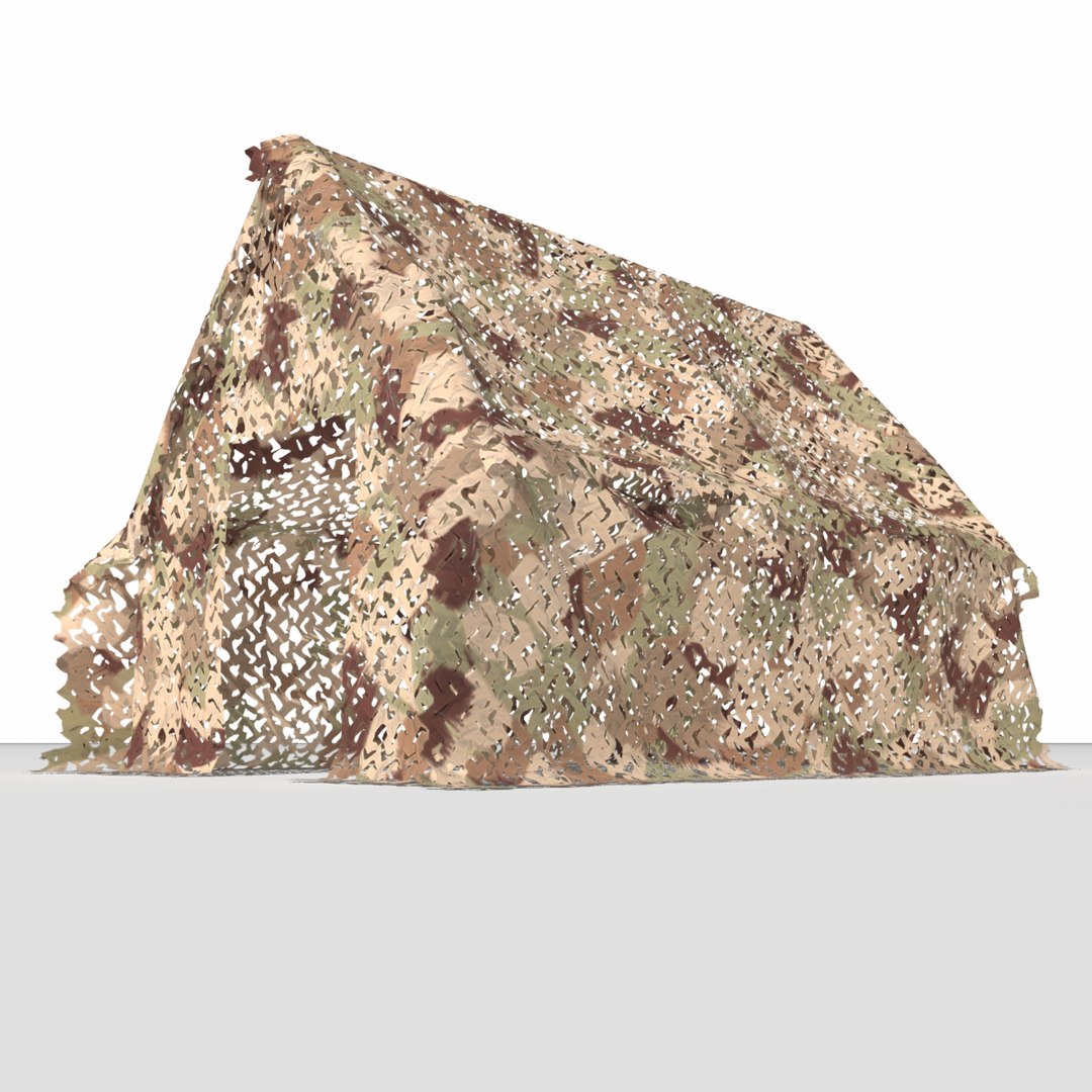 3D Camouflage Netting - TurboSquid 1908305