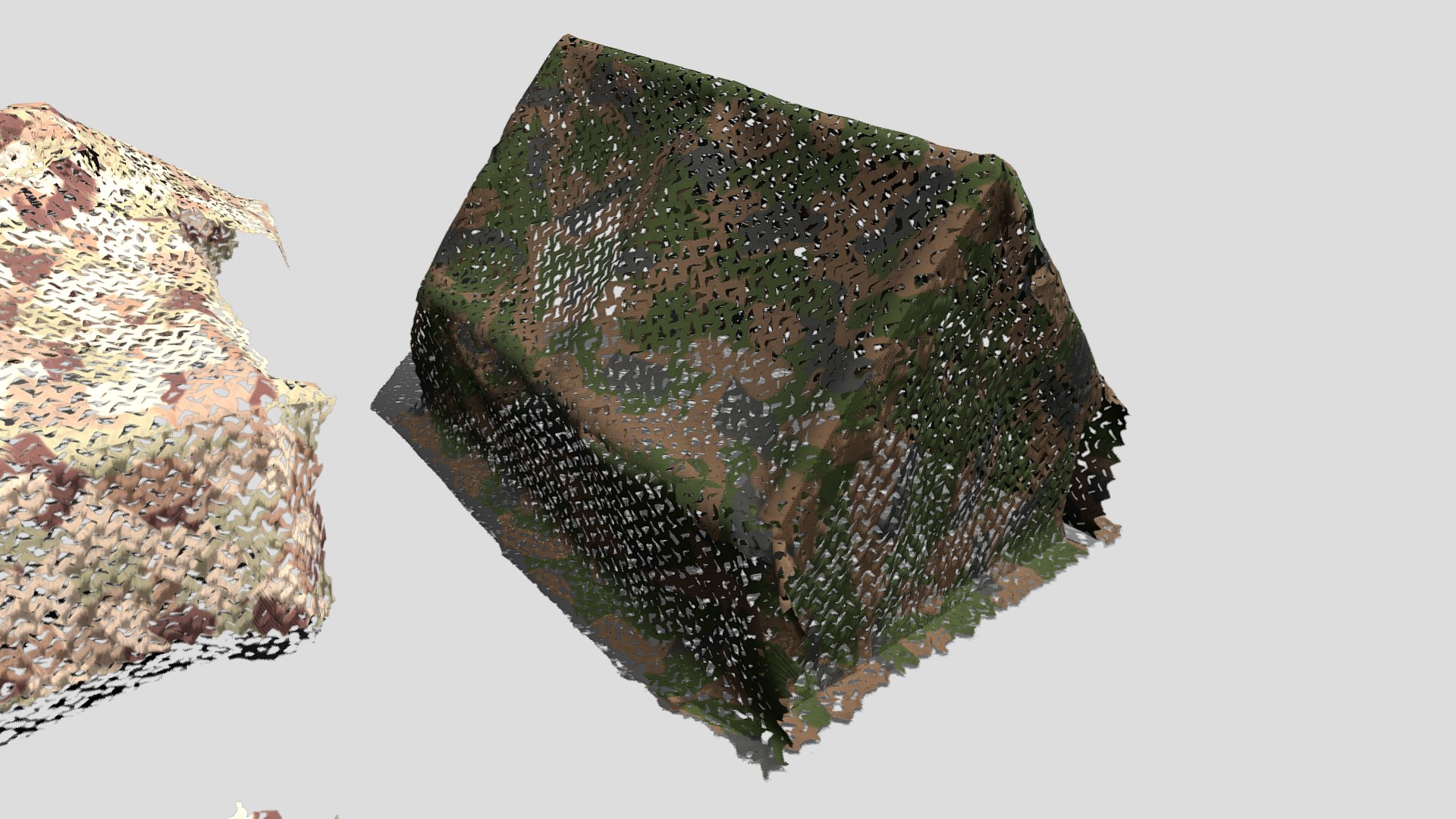 3D Camouflage Netting - TurboSquid 1908305
