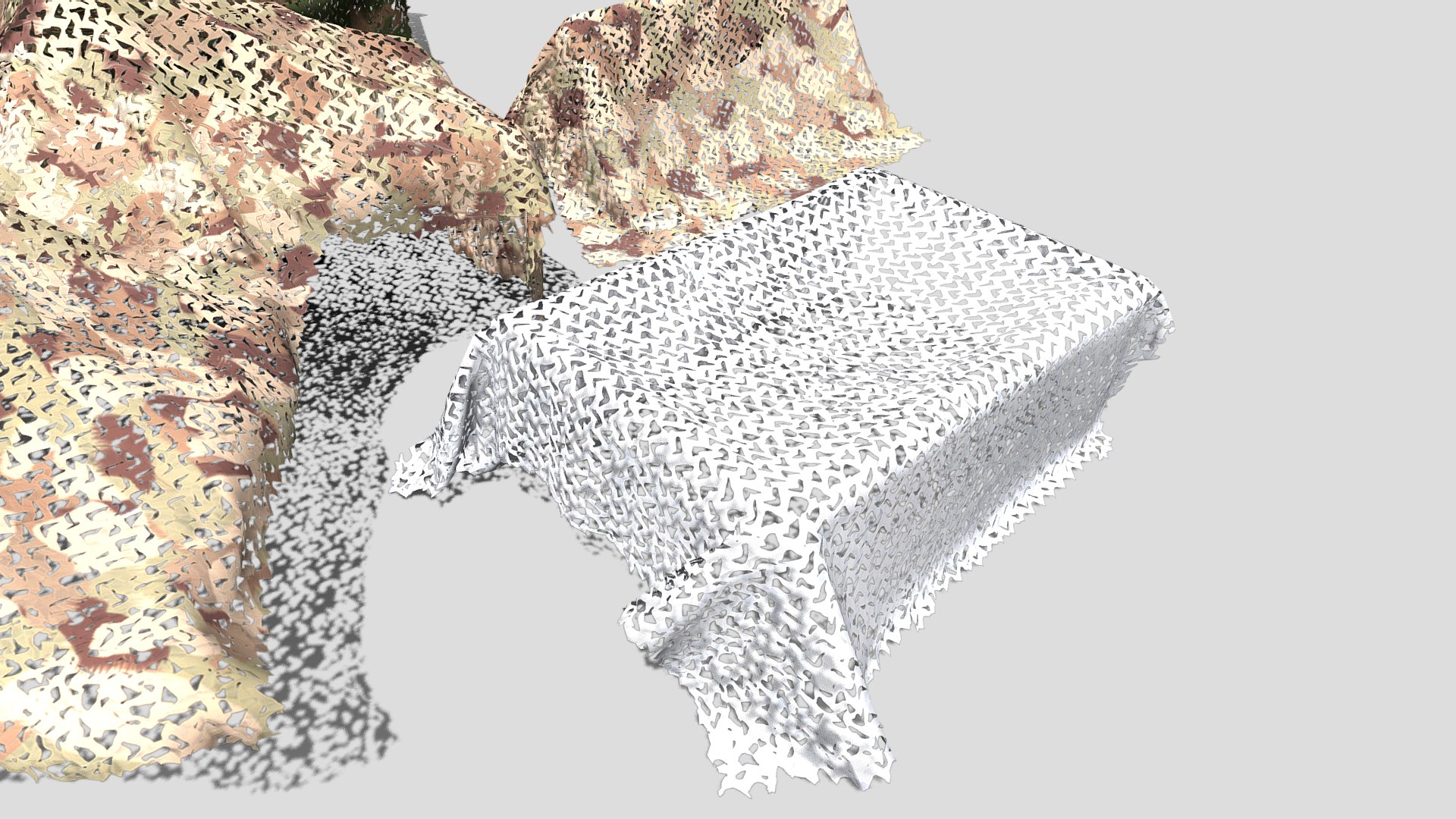 3D Camouflage Netting - TurboSquid 1908305