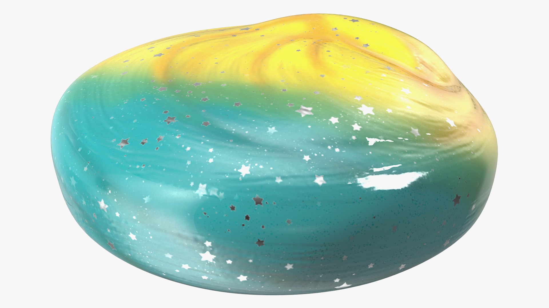 Blue Yellow Pot Toy Slimes 3D Model - TurboSquid 2112970