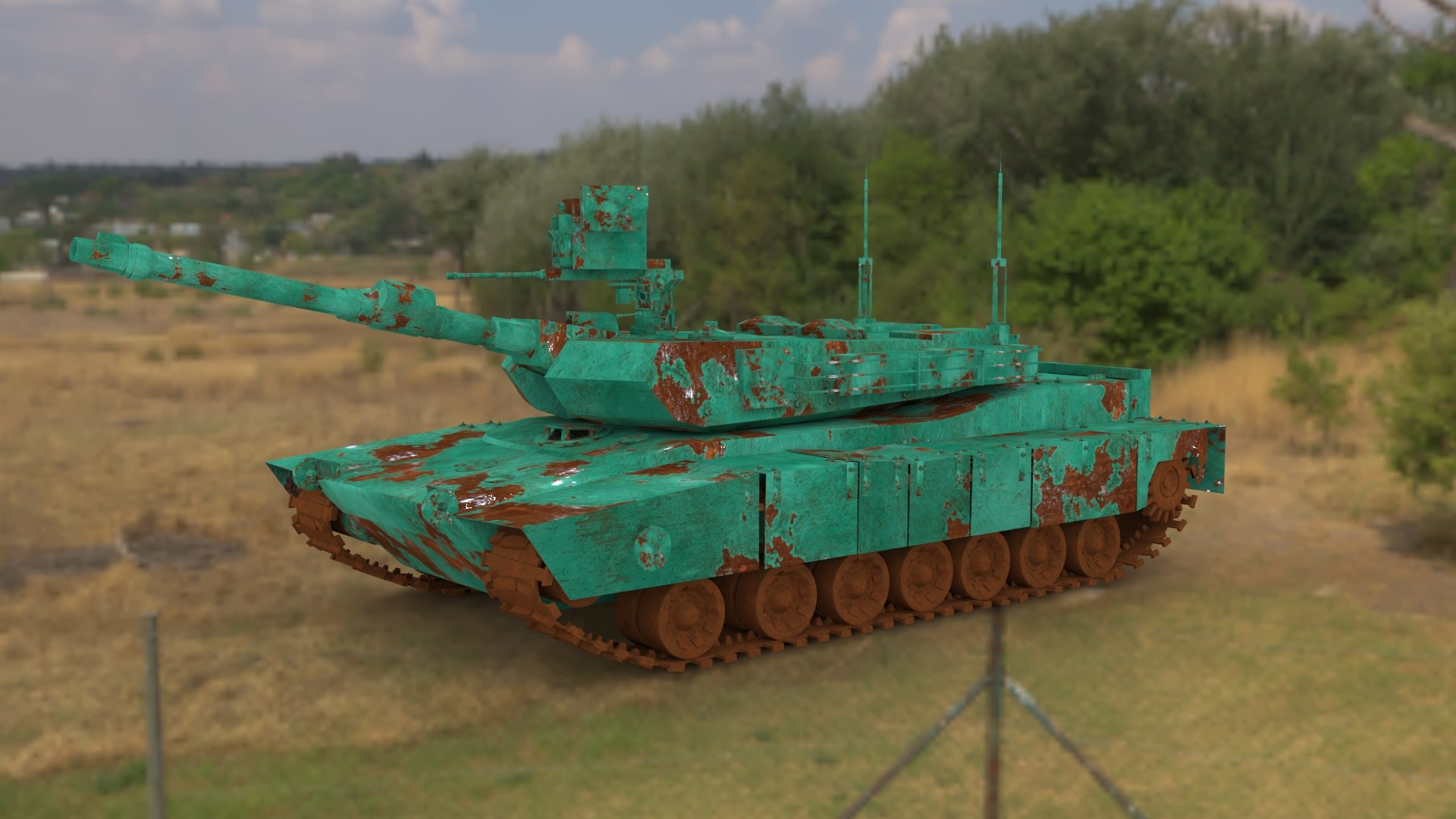 3D Tank 3ds Max File - TurboSquid 2035711