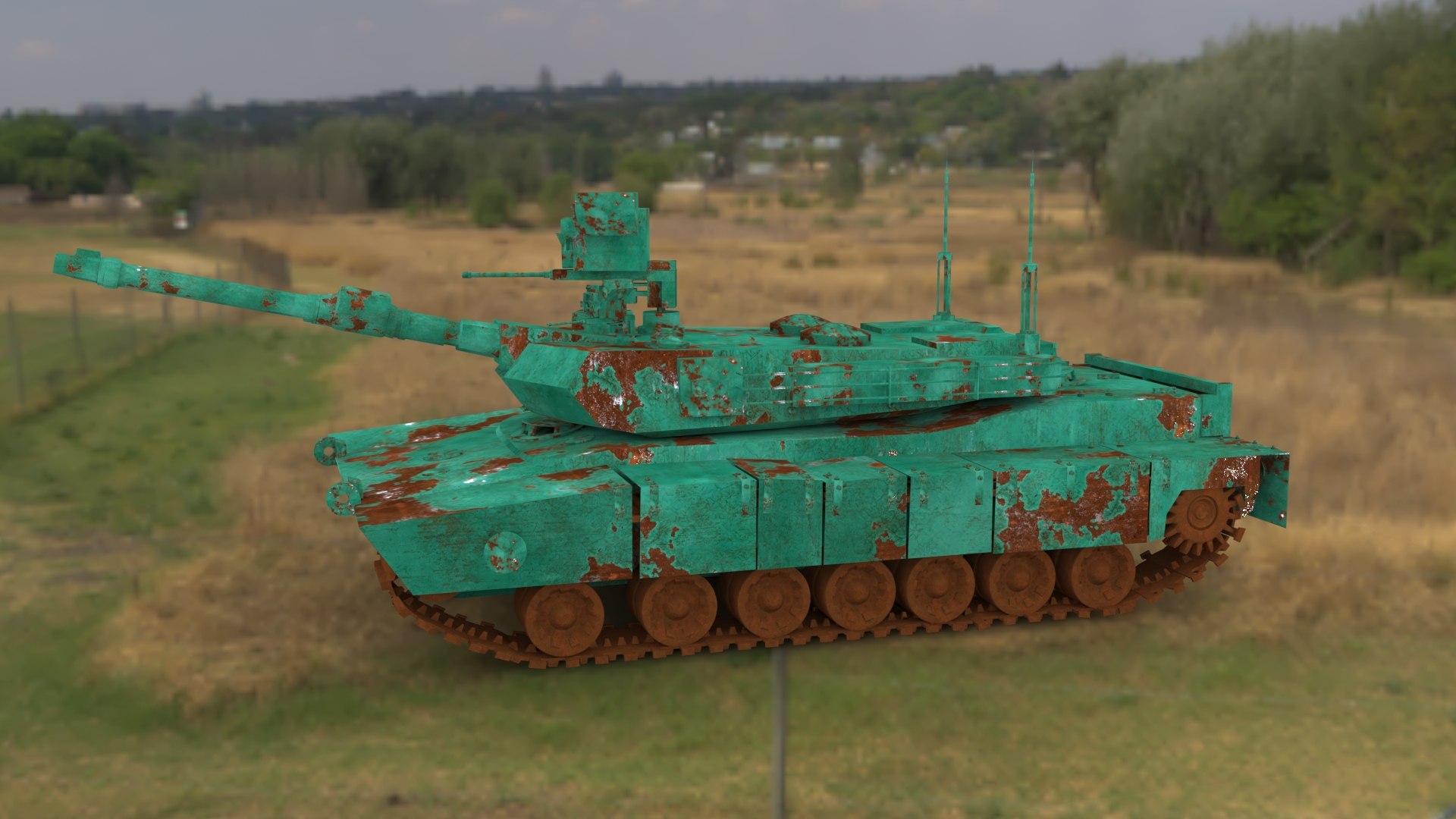3D Tank 3ds Max File - TurboSquid 2035711
