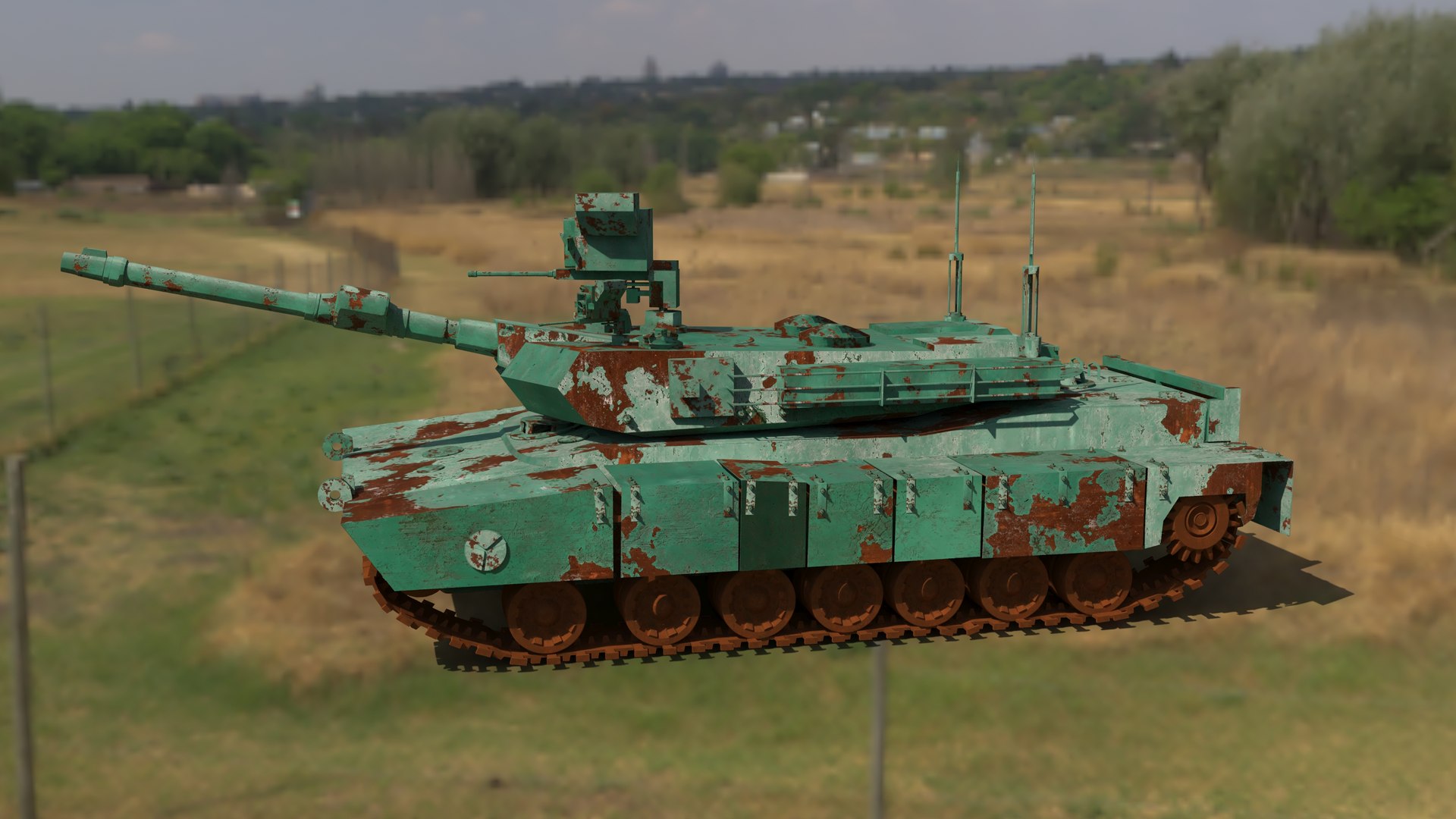 3D Tank 3ds Max File - TurboSquid 2035711