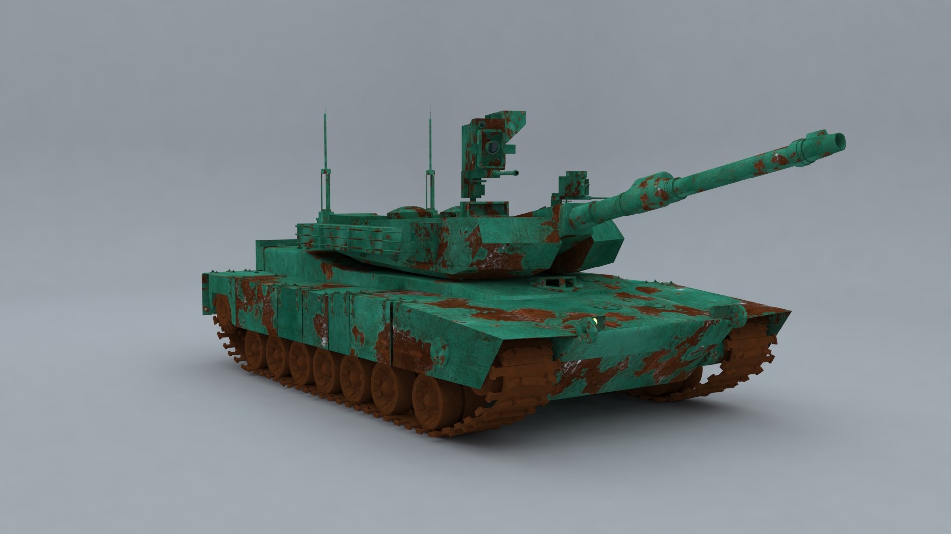3D Tank 3ds Max File - TurboSquid 2035711