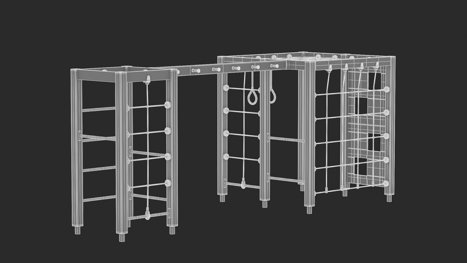 Lappset Climbing Track 01 3D - TurboSquid 1765774