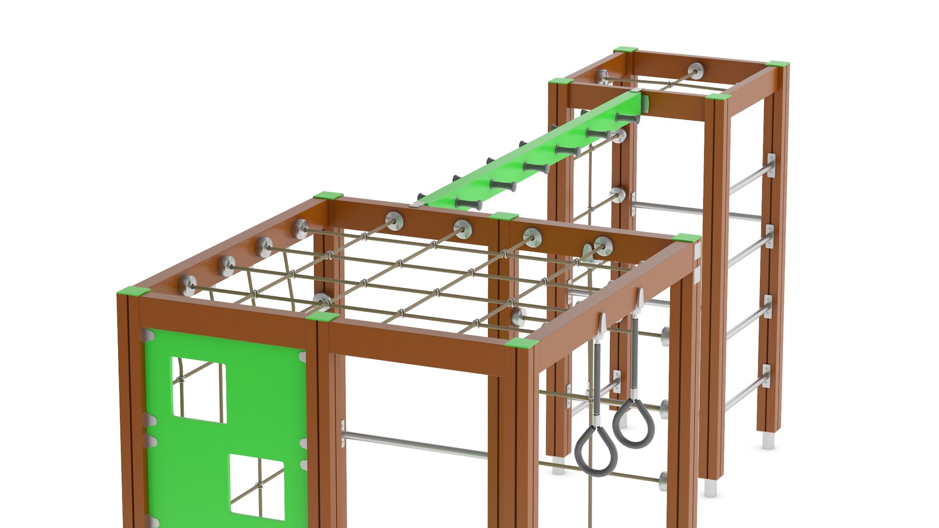 Lappset Climbing Track 01 3D - TurboSquid 1765774