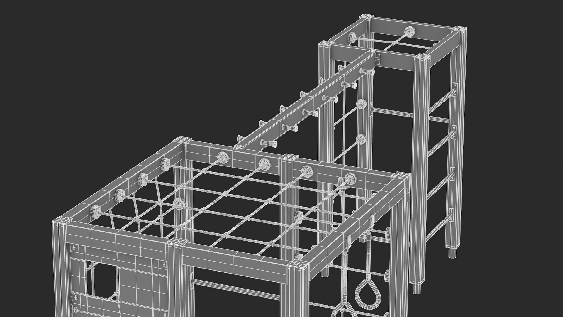 Lappset Climbing Track 01 3D - TurboSquid 1765774