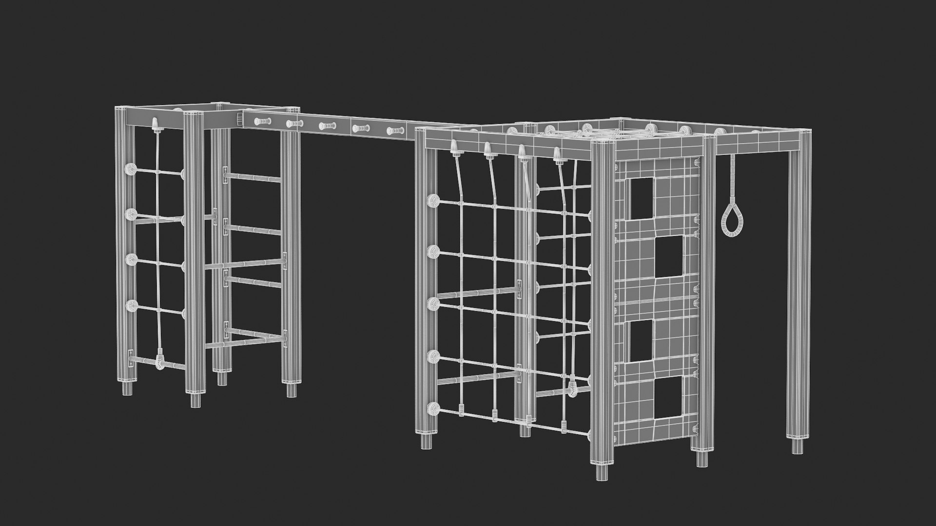 Lappset Climbing Track 01 3D - TurboSquid 1765774