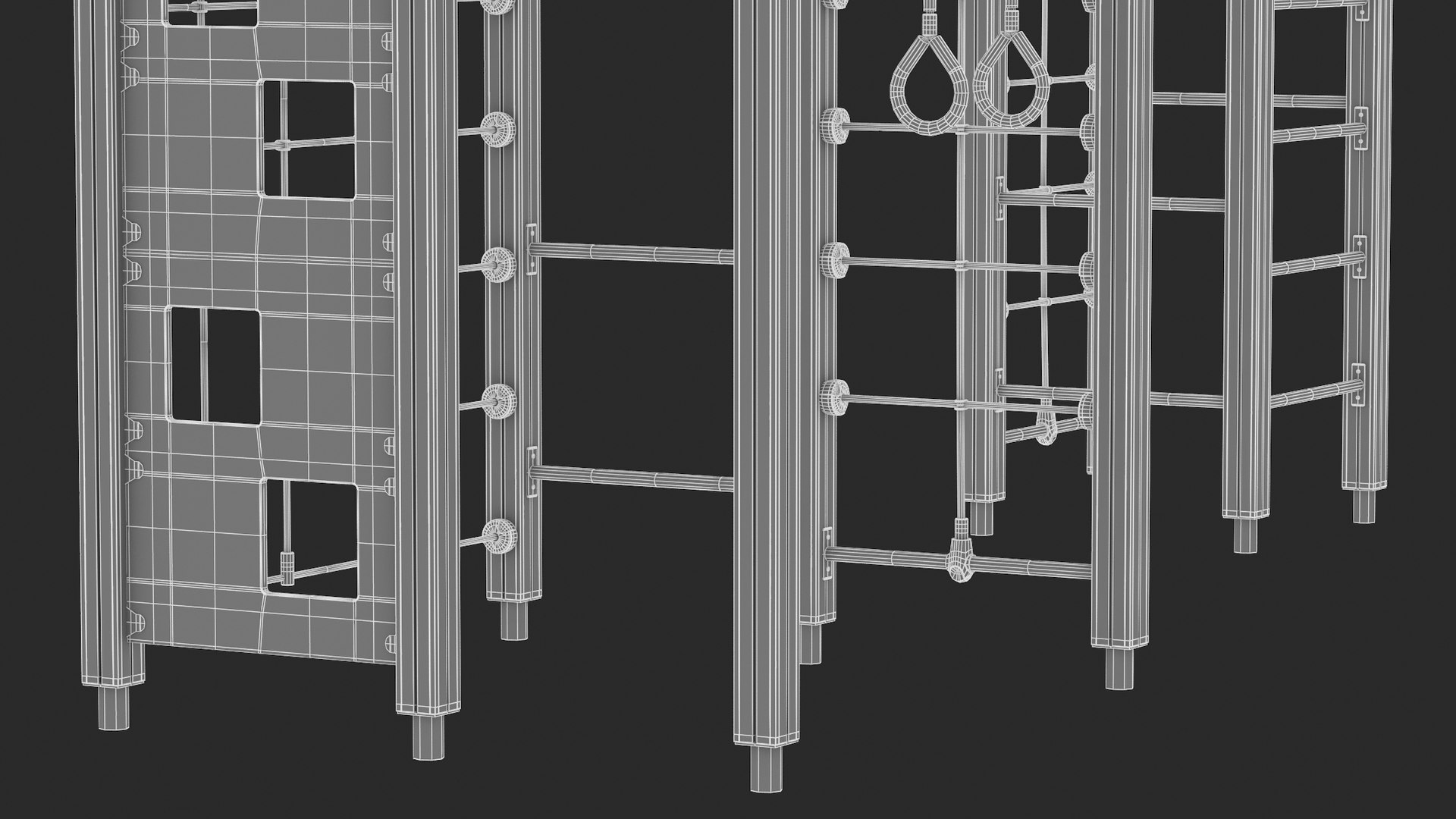 Lappset Climbing Track 01 3D - TurboSquid 1765774