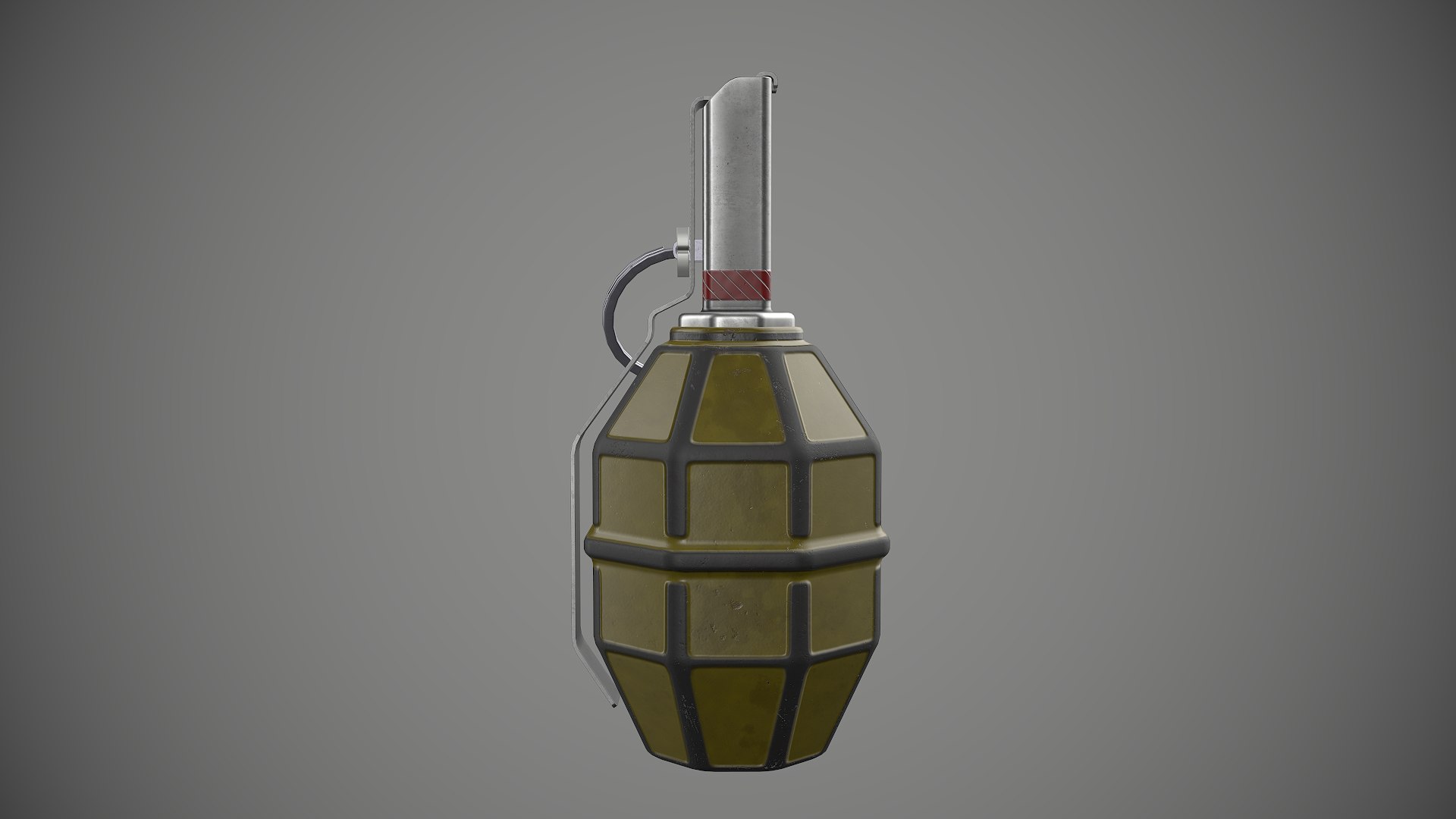 3D grenade frag - TurboSquid 1688887