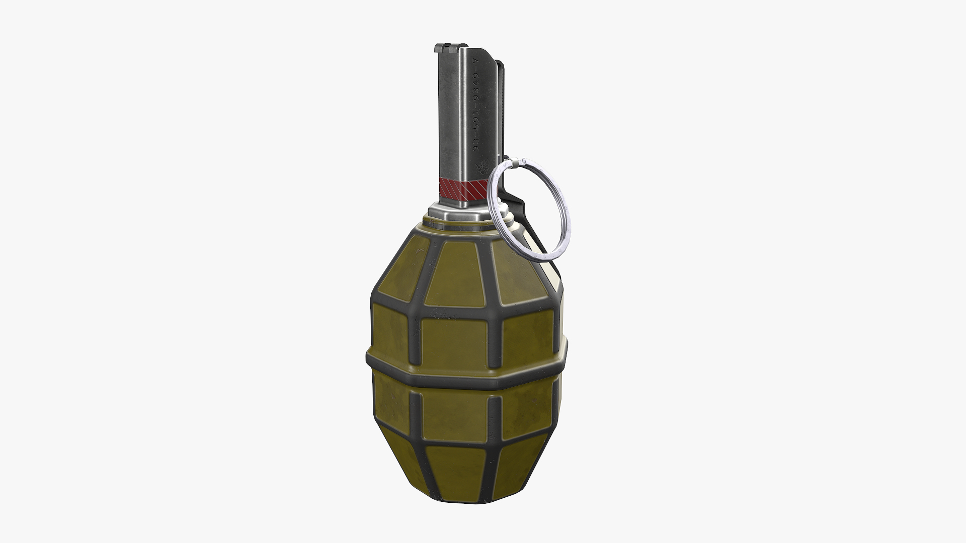 3D grenade frag - TurboSquid 1688887