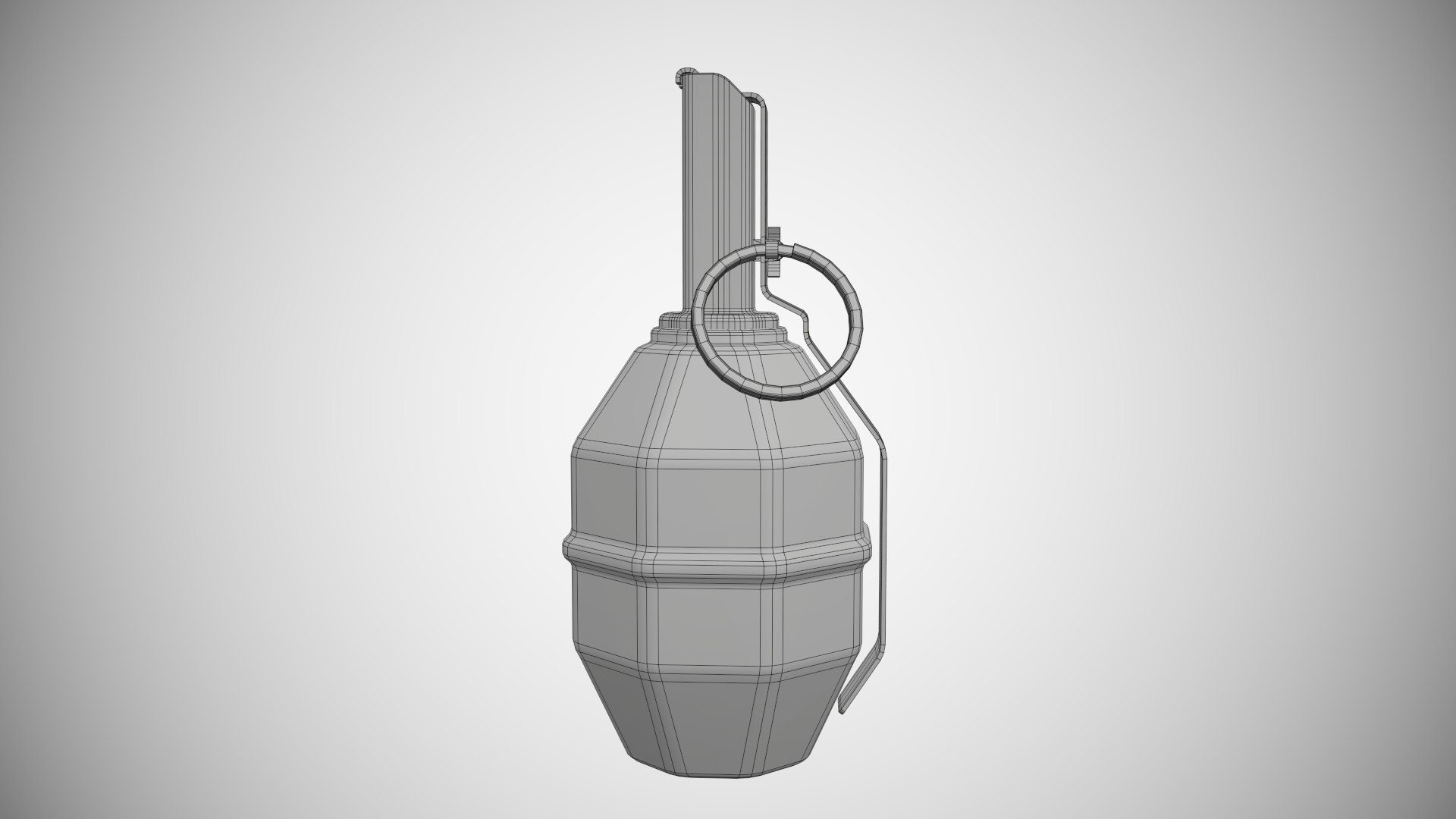 3D grenade frag - TurboSquid 1688887
