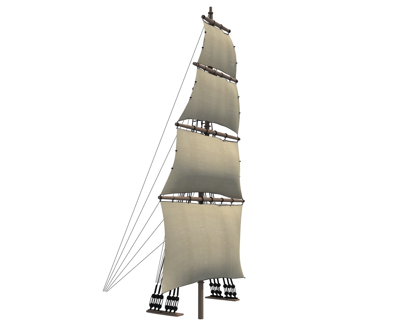 Sailing Ship Mast 3D - TurboSquid 1170989