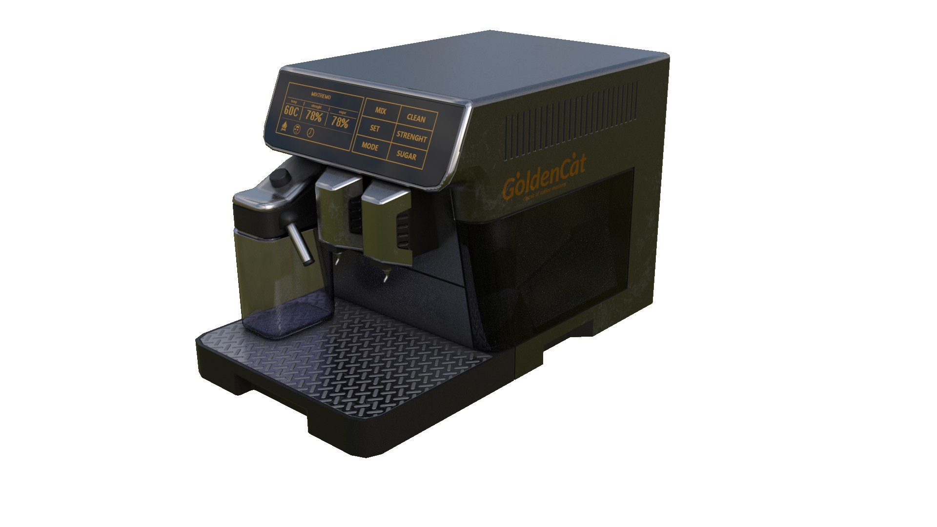 3D Coffee Machine Model - TurboSquid 1501119