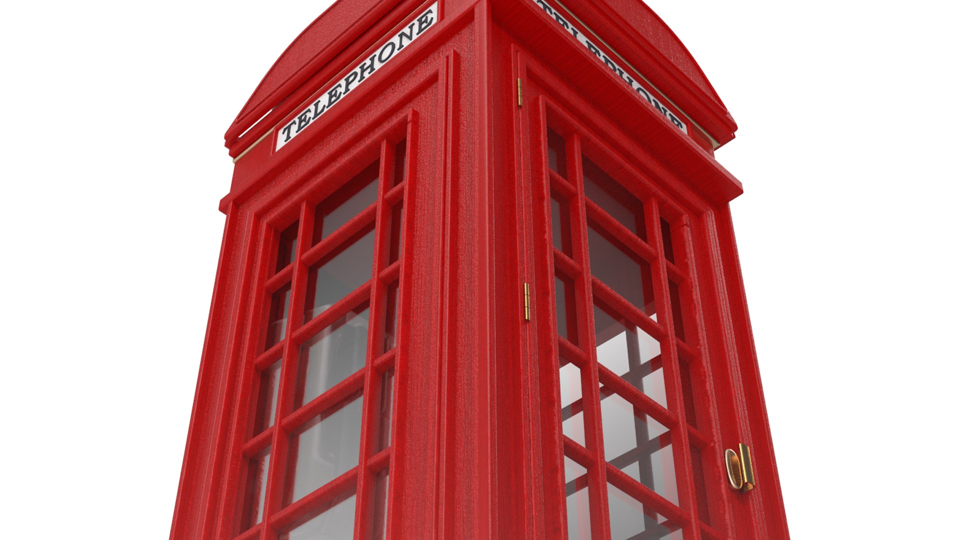 British Phone Booth Model - TurboSquid 1926078