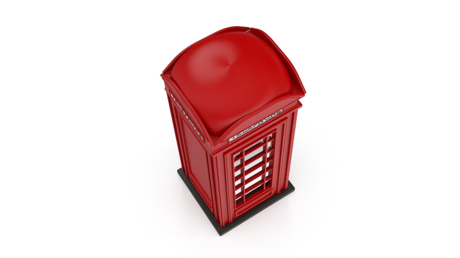 British Phone Booth Model - TurboSquid 1926078