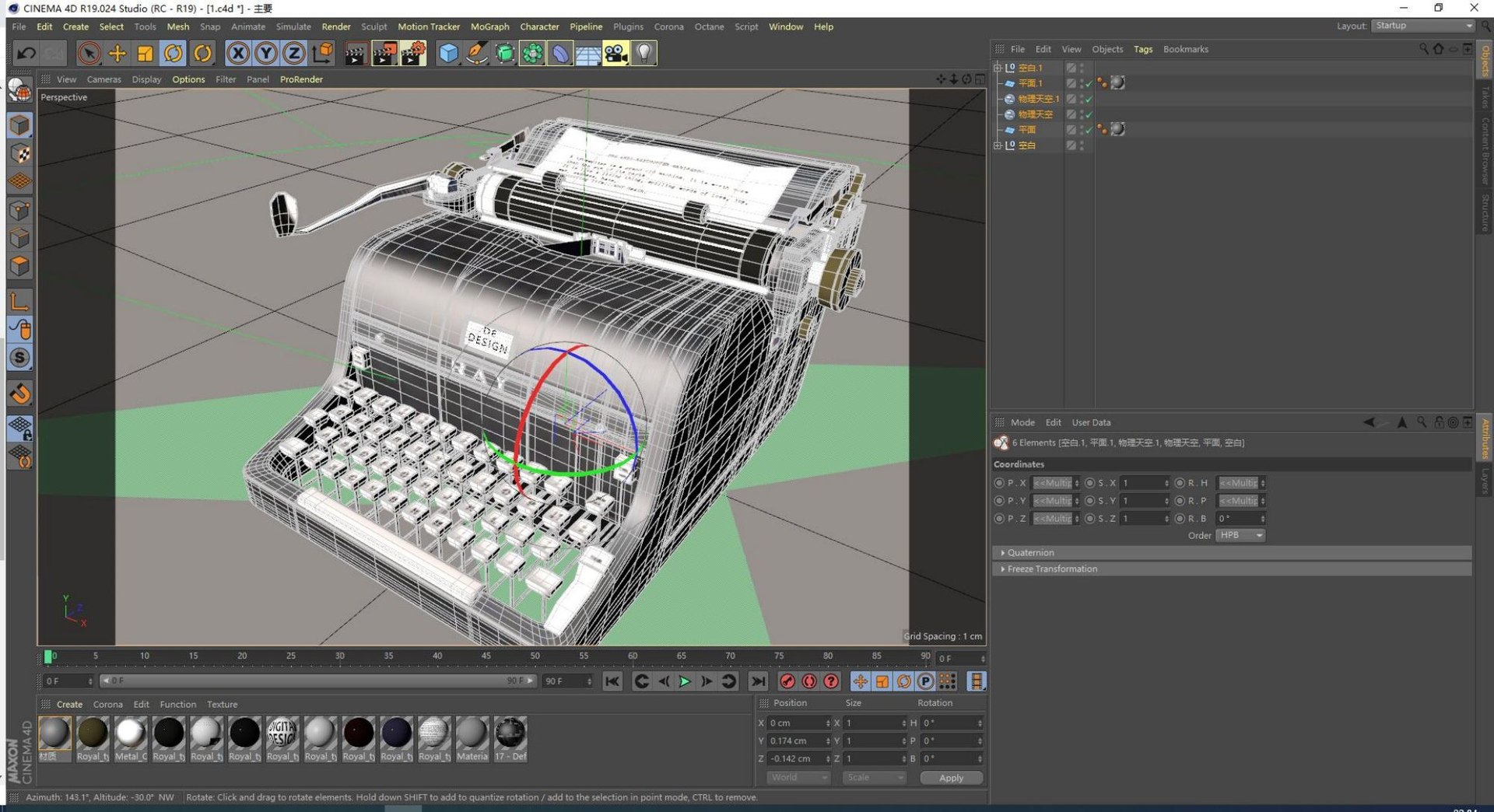3D Typewriters Vintage Typewriters Antique Typewriters Model ...
