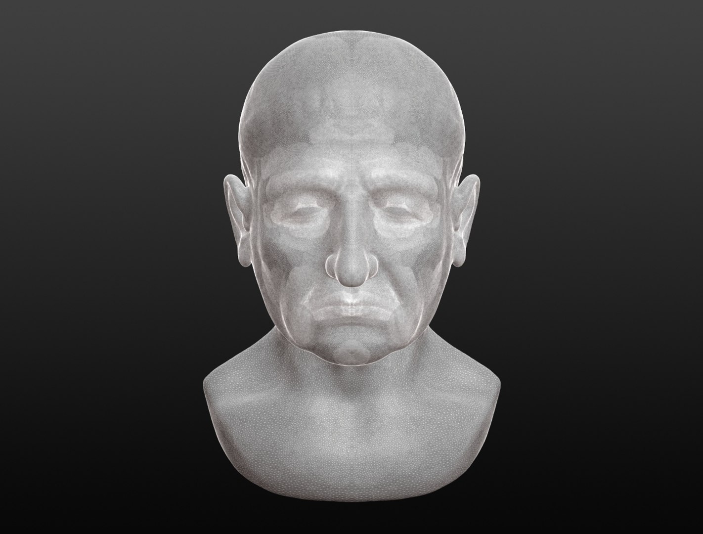 3D Aristotle Bust Model - TurboSquid 1421422