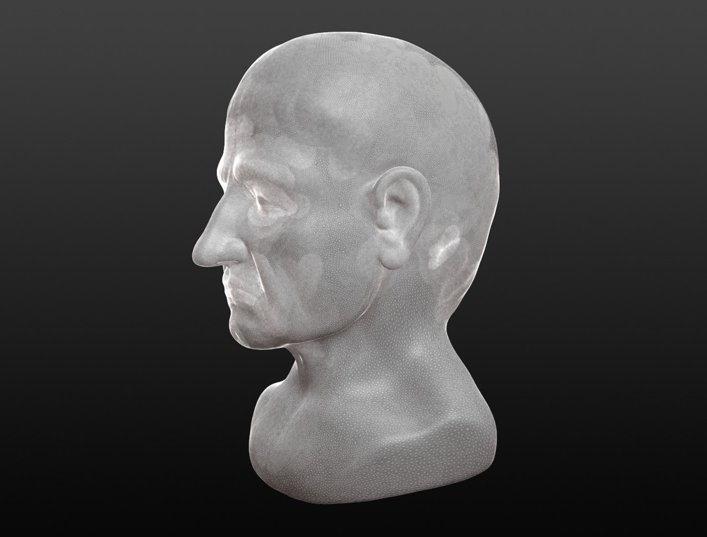 3D Aristotle Bust Model - TurboSquid 1421422