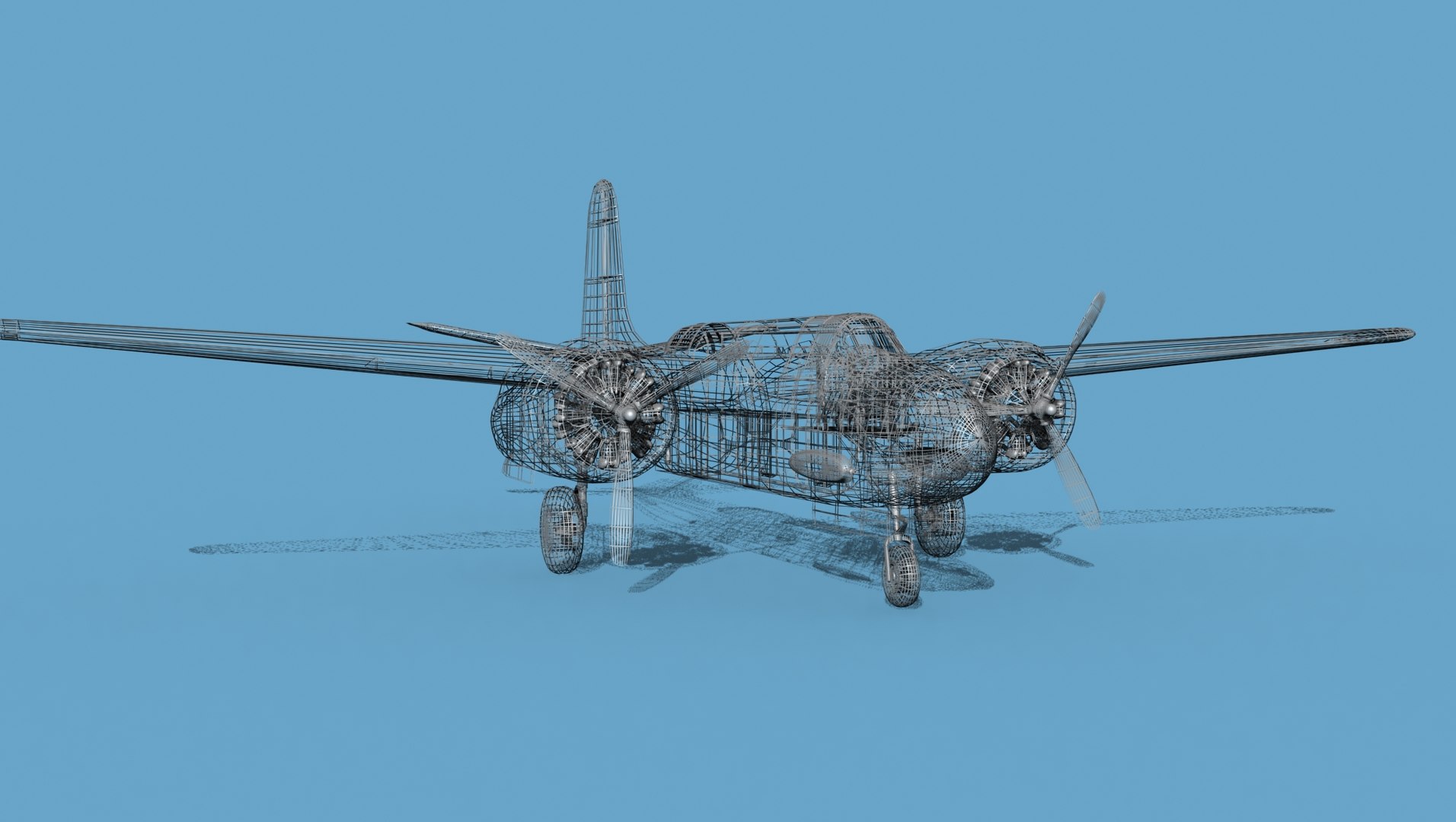 3D Model Douglas A-20A Havoc V05 - TurboSquid 1917664