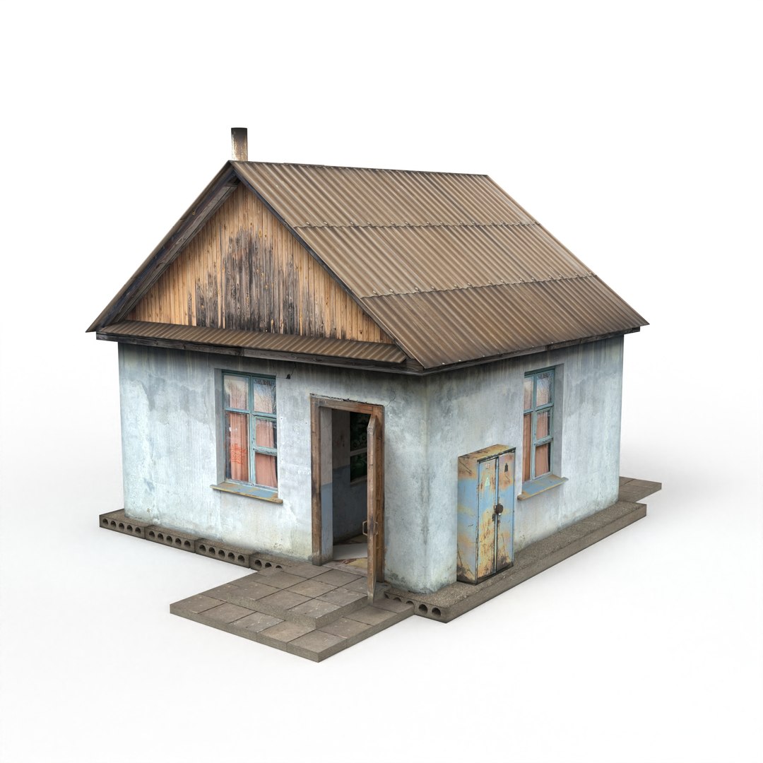 3D Old Soviet Checkpoint - TurboSquid 1806253