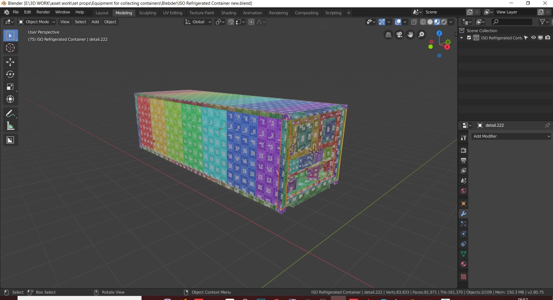 3D Model Iso Refrigerated Container - TurboSquid 1614448