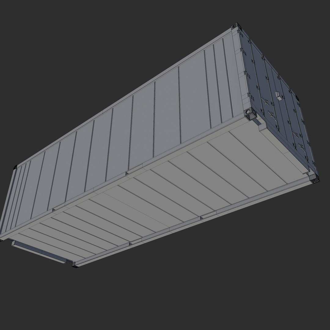 3D Model Iso Refrigerated Container - TurboSquid 1614448