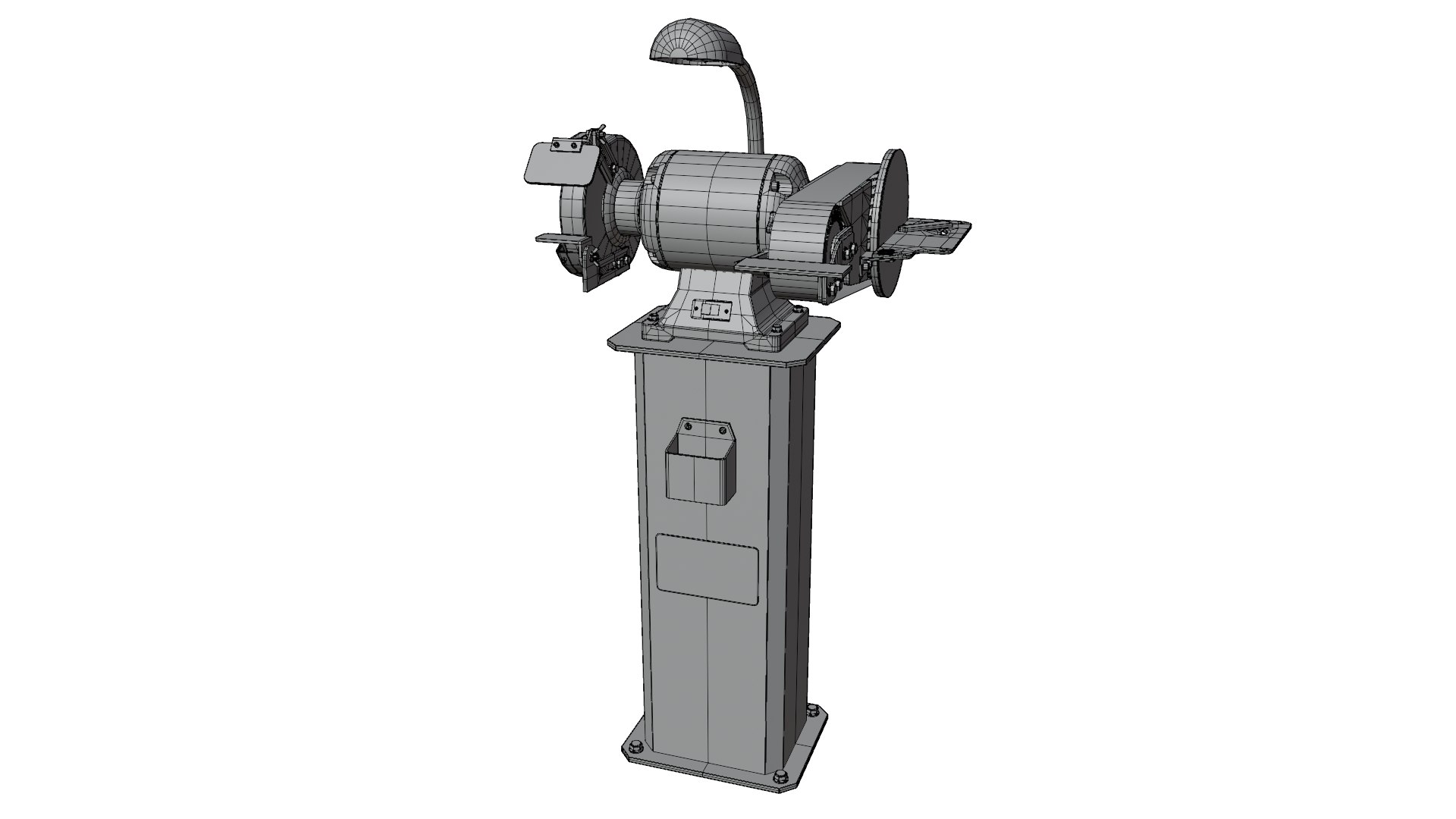 Bench Grinder 3D Model - TurboSquid 2029543