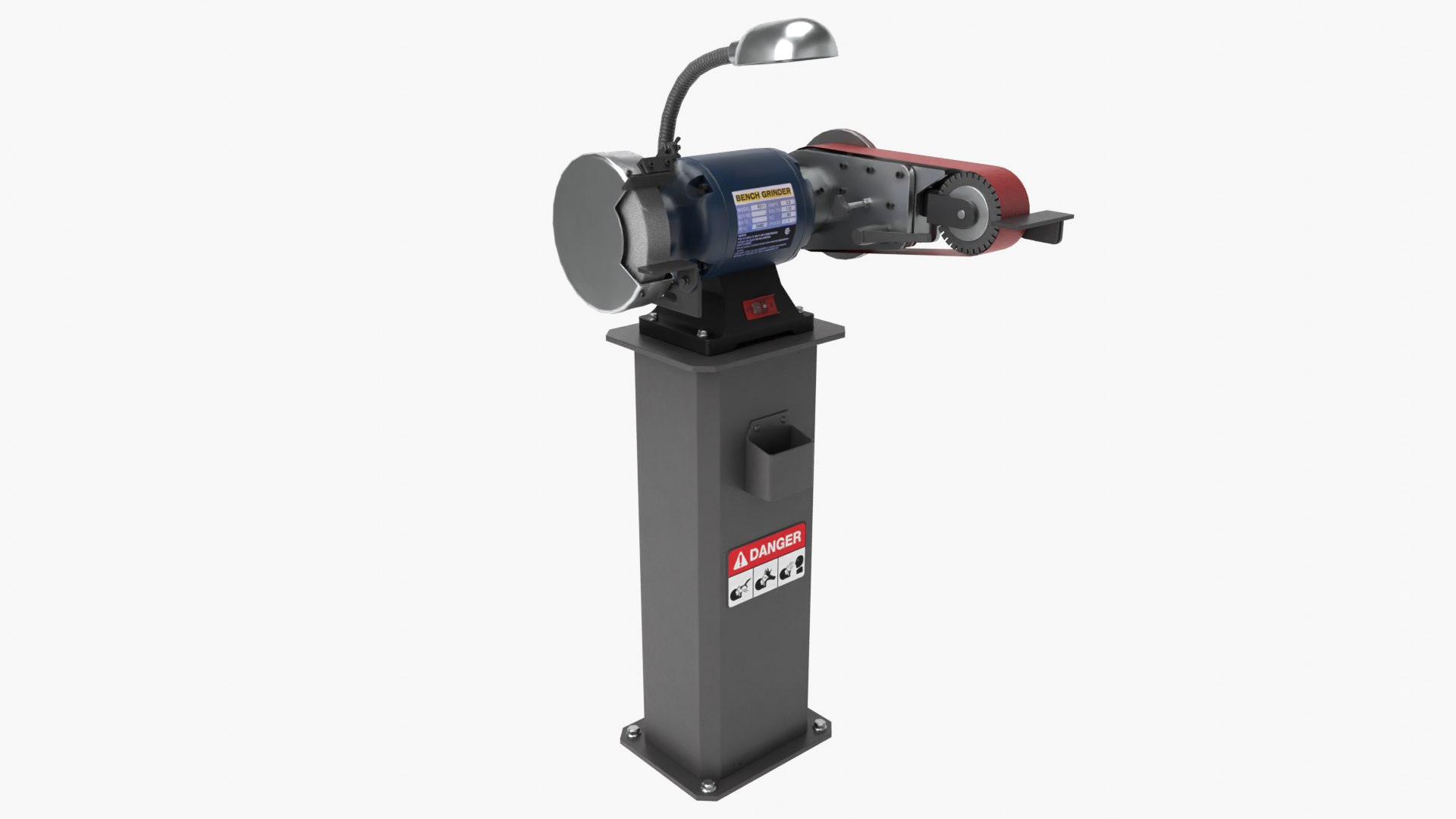 Bench Grinder 3D Model - TurboSquid 2029543