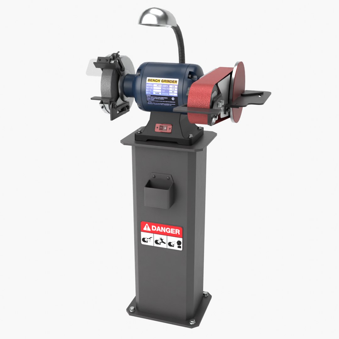 Bench Grinder 3D model - TurboSquid 2029543