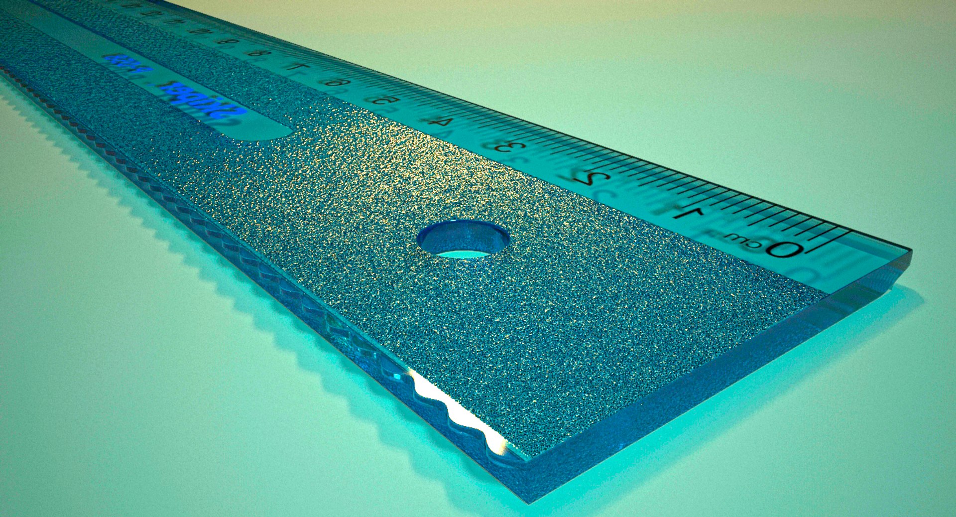 Plastic Ruler Rule 3D Model - TurboSquid 1238905