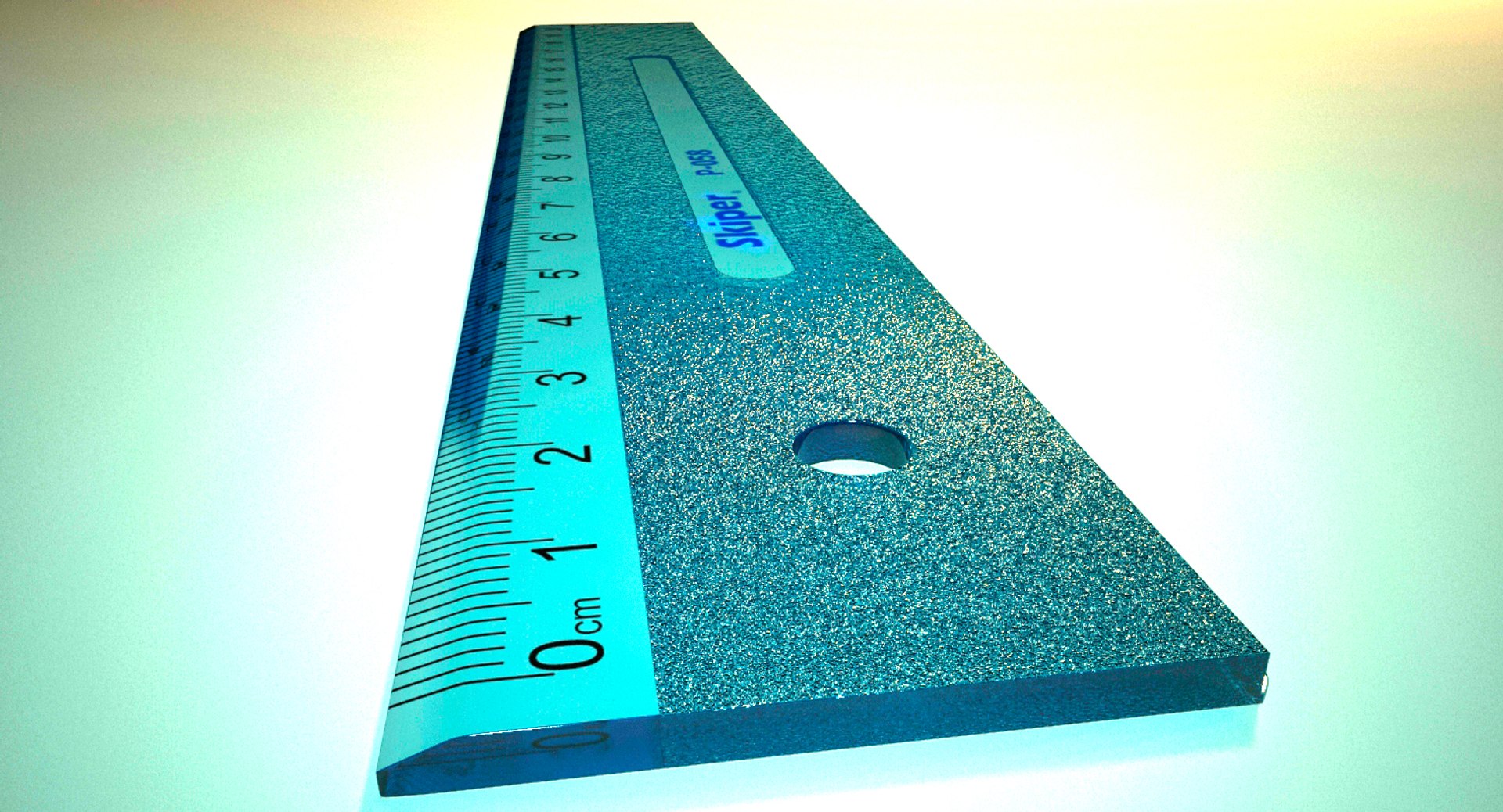 Plastic Ruler Rule 3D Model - TurboSquid 1238905
