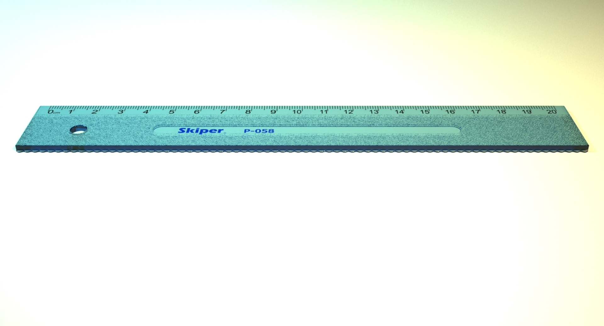 Plastic Ruler Rule 3D Model - TurboSquid 1238905