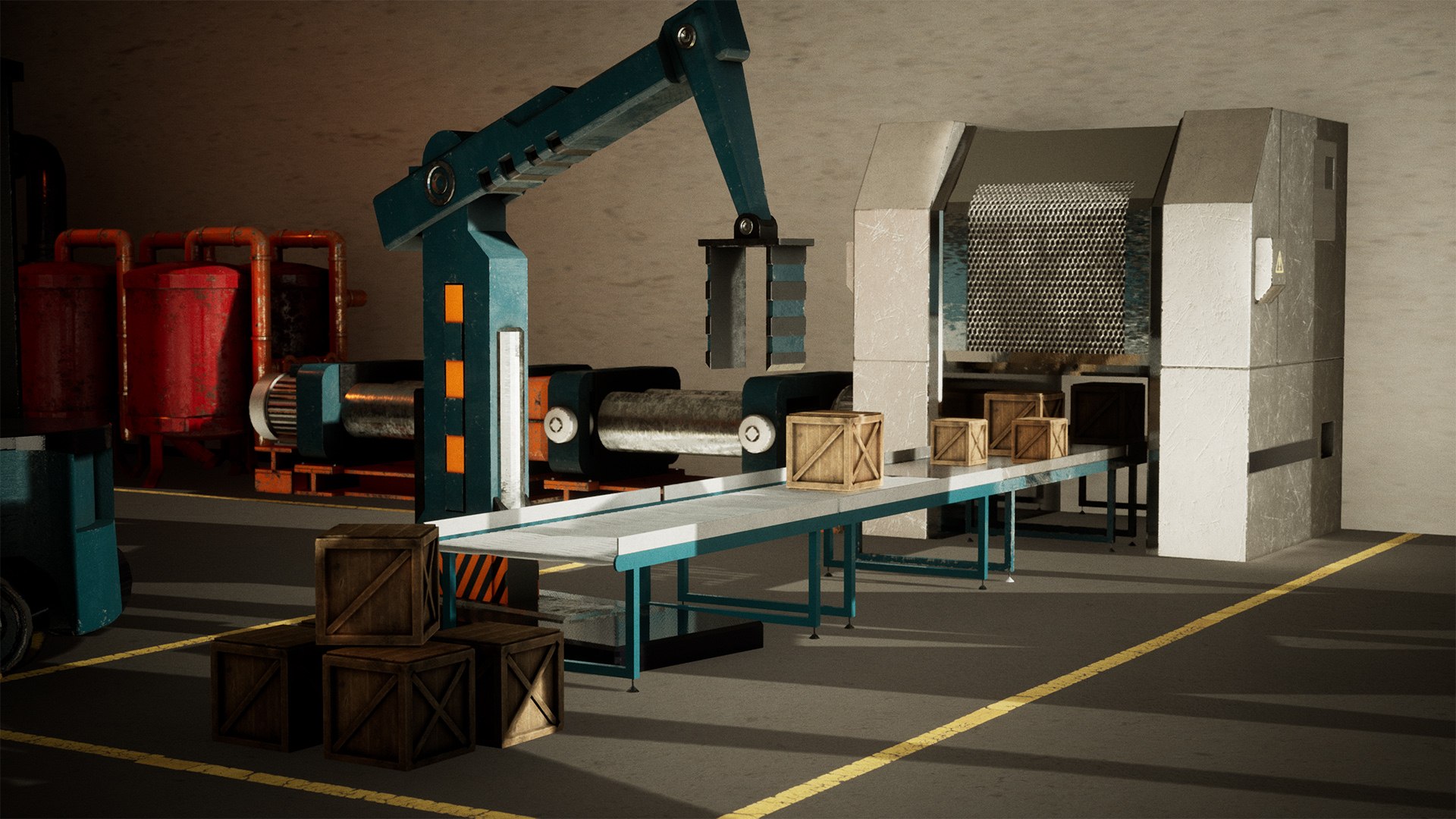 3D Industrial Machinery 20 Assets model - TurboSquid 2111084