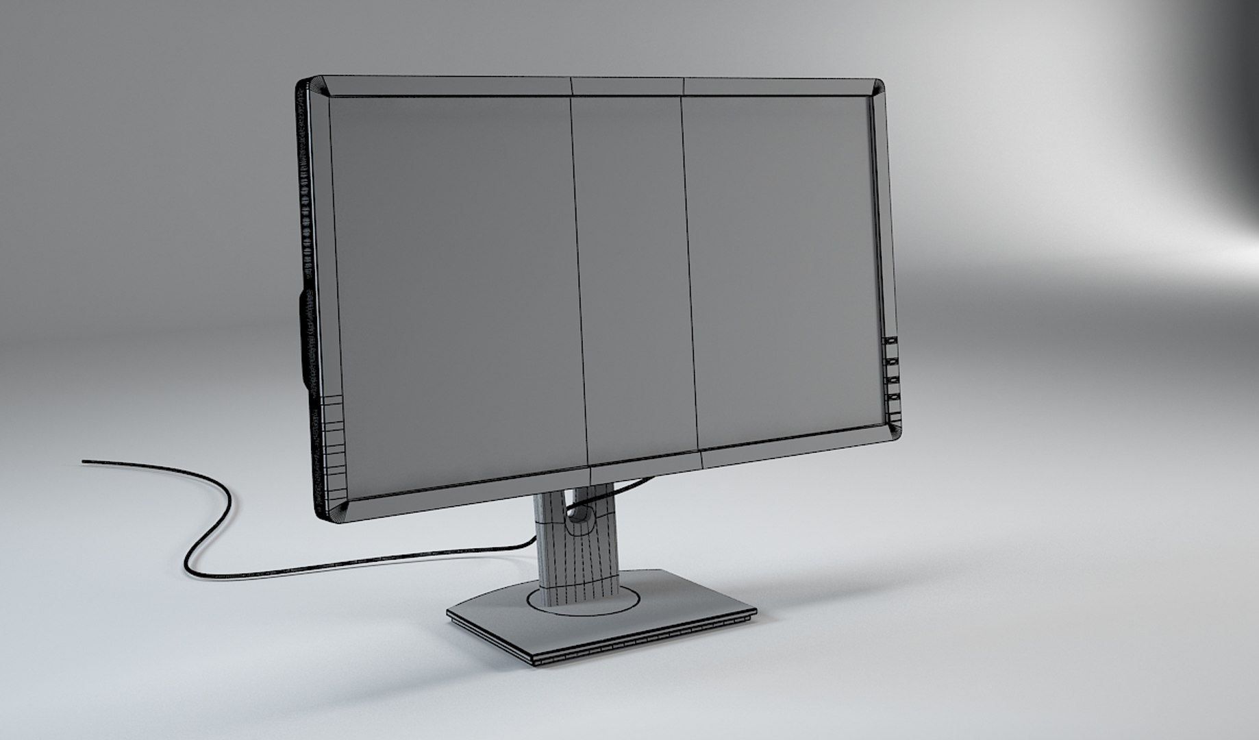 3d Monitor Dell U2412m