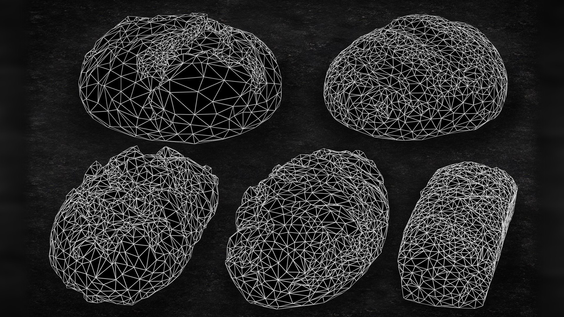 Pastries rolls breads pack 3D model - TurboSquid 1632878