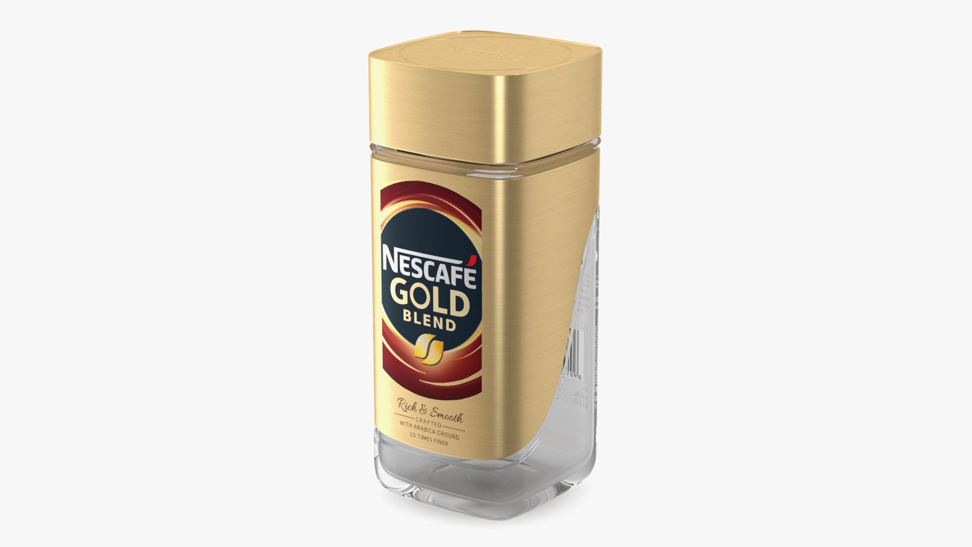 3D Empty Nescafe Gold 200g Jar model - TurboSquid 2146932