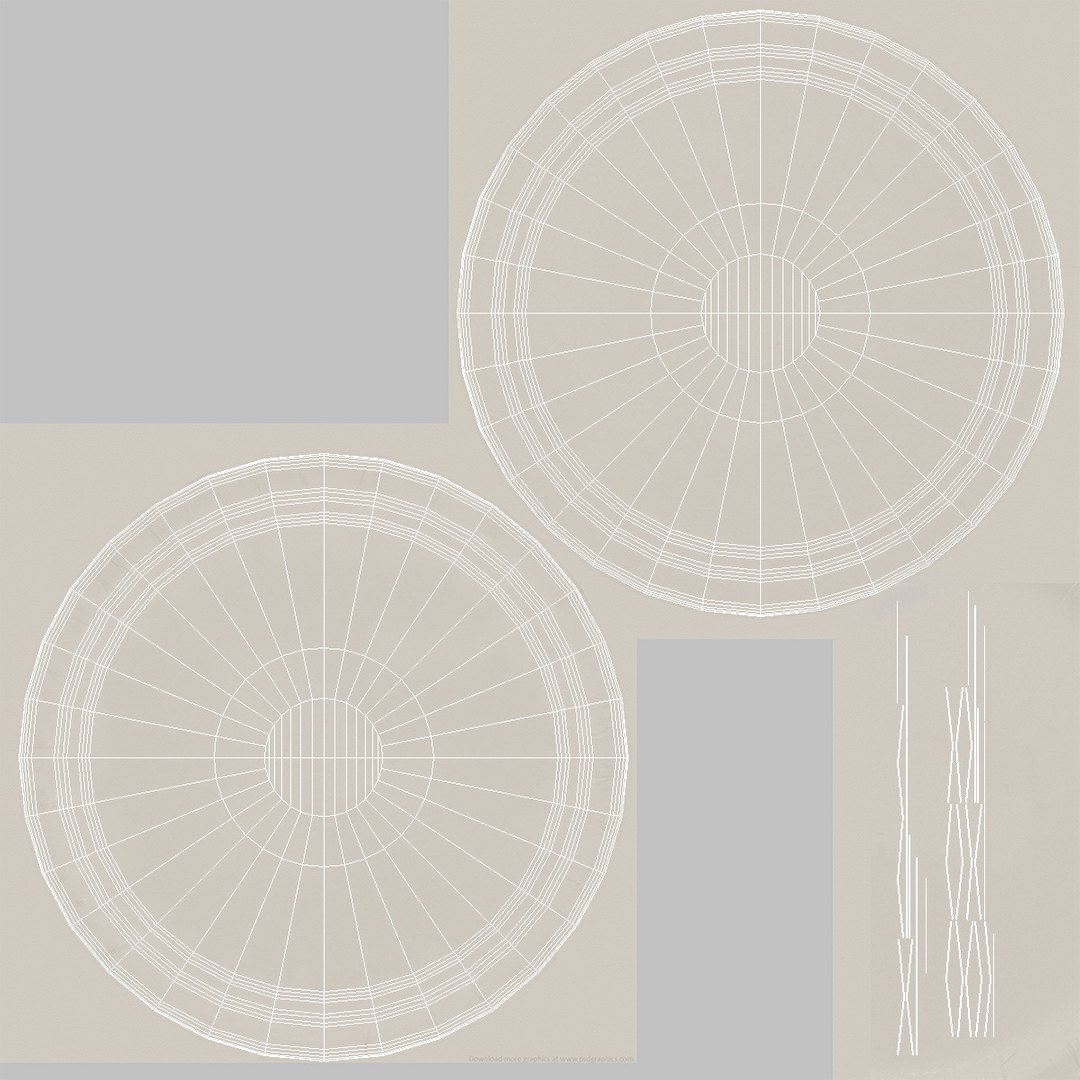 French Fries On Plate 3D Model - TurboSquid 2389397