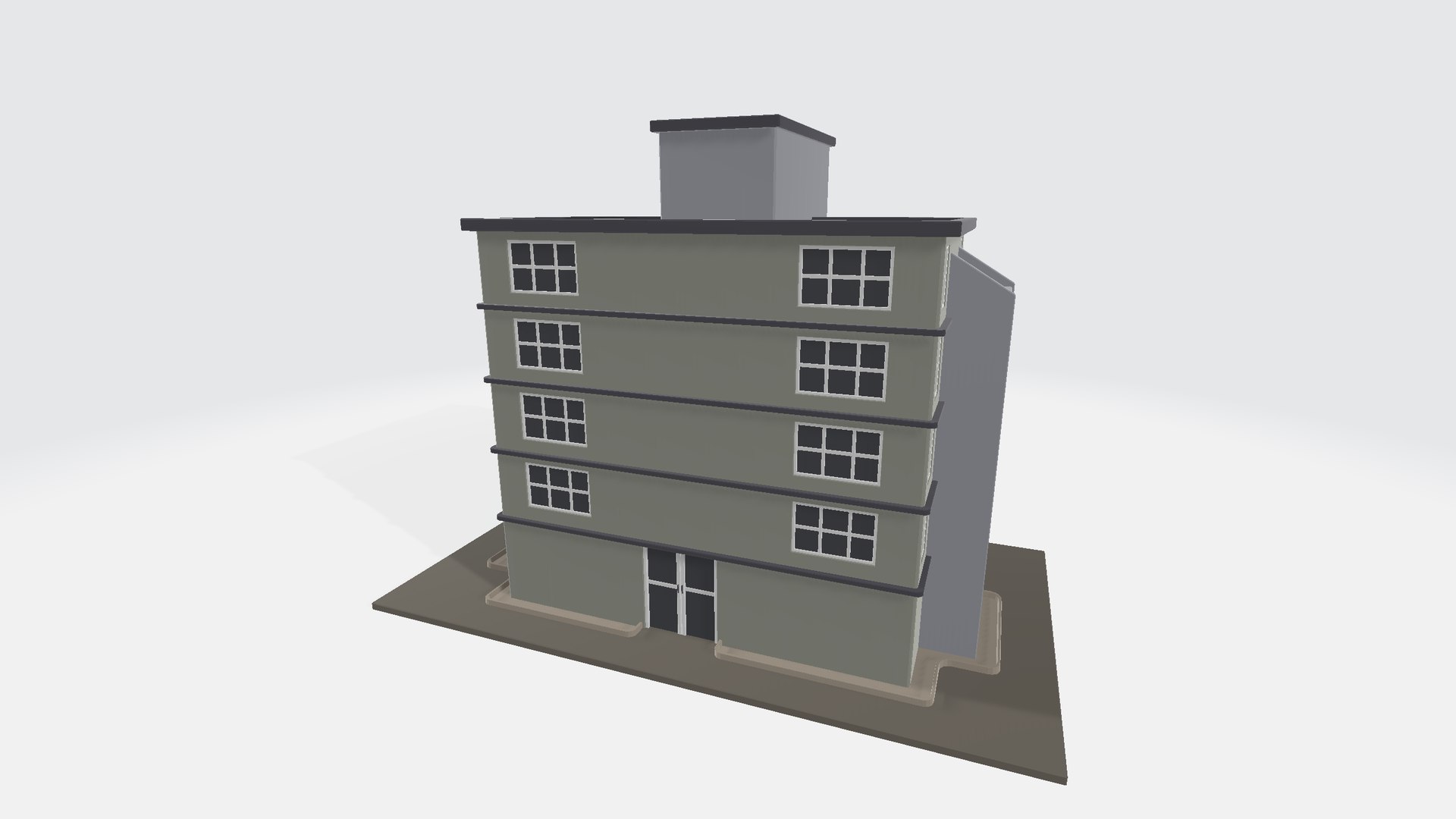 3D The American Red Cross Building Model - TurboSquid 2343242