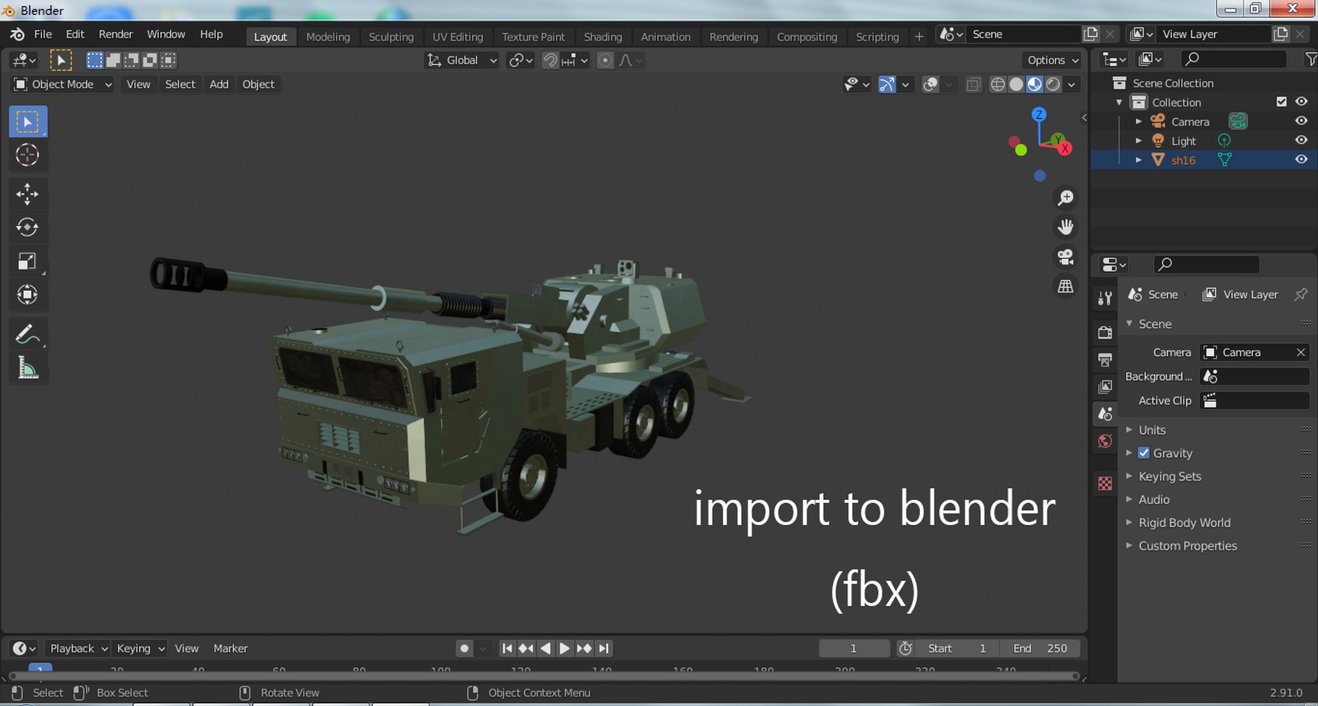 3D Chinese Sh16 Self Propelled Howitzer Model - TurboSquid 2291545