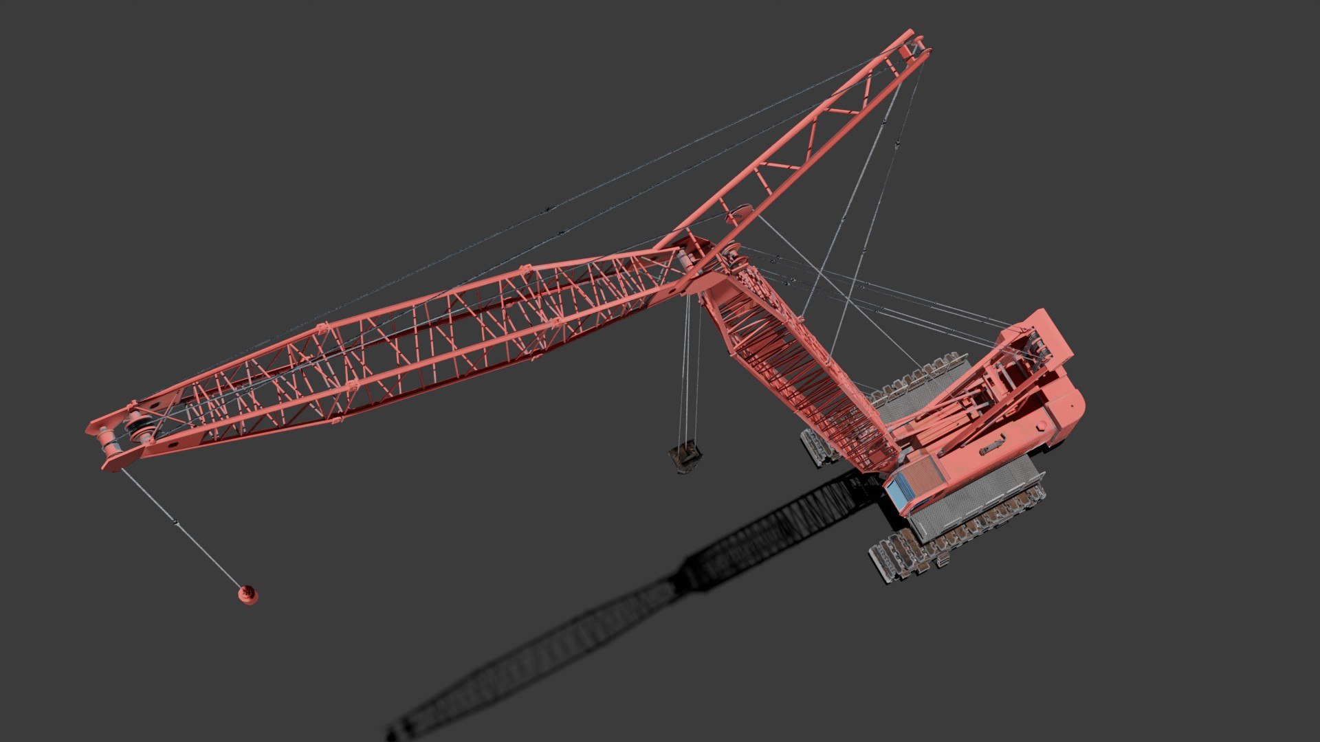 Crawler Crane 150 Model - TurboSquid 2364640