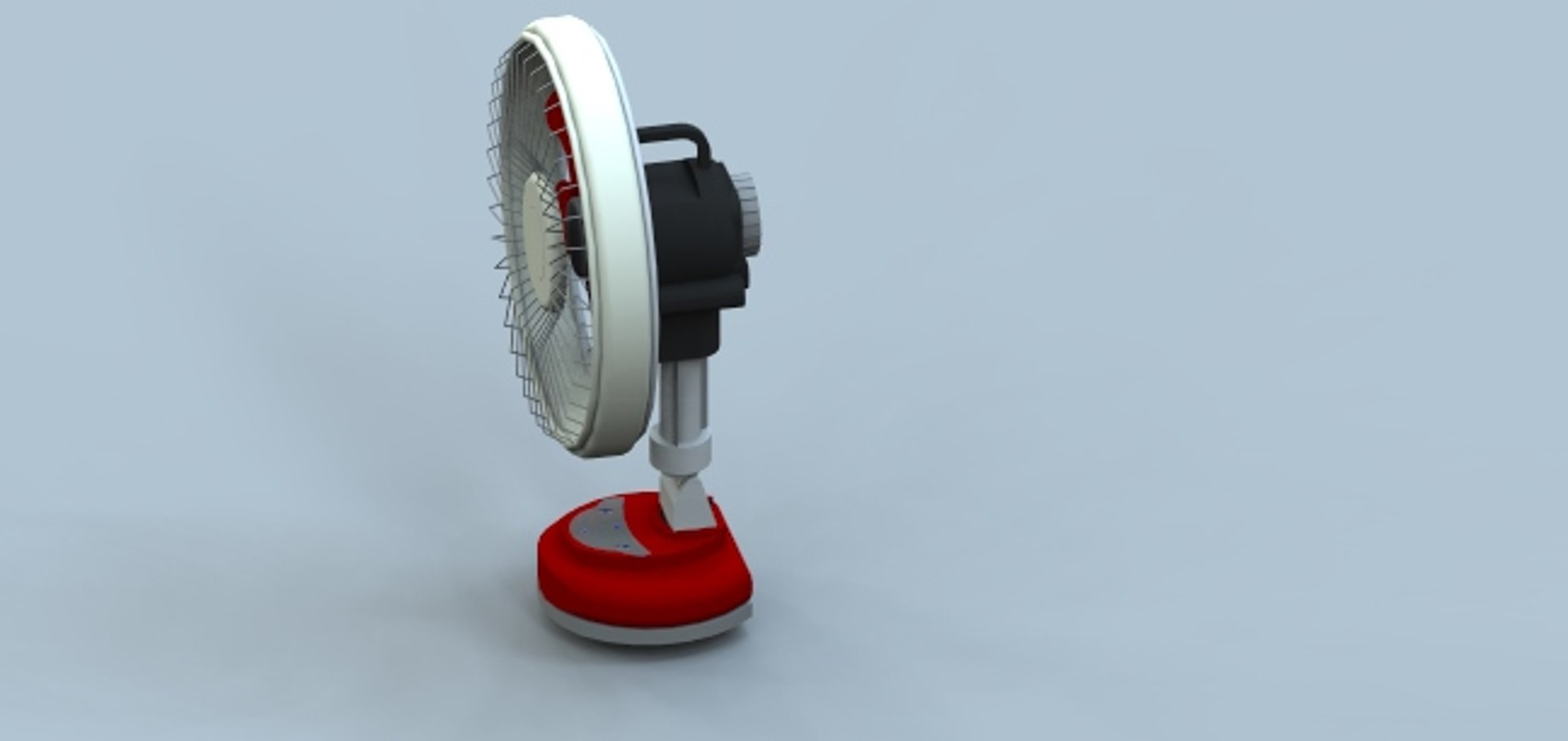 standing fan 3d model