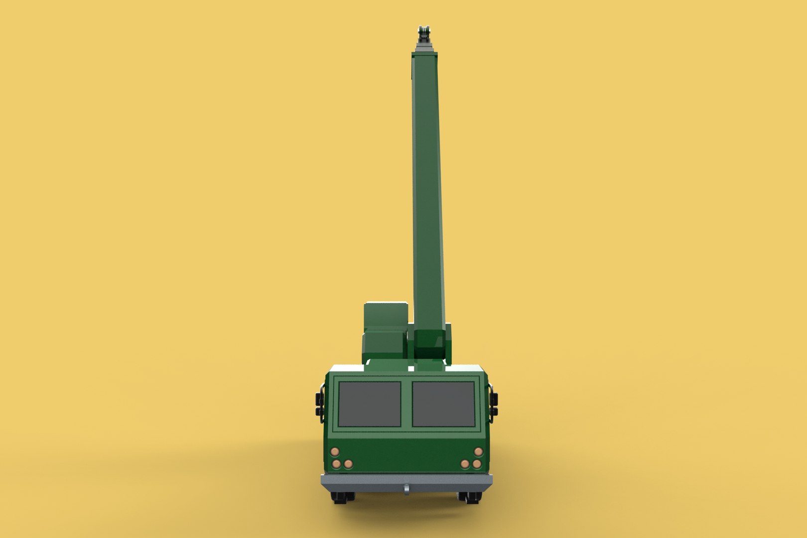 3D ARMY MILITARY RESCUE ARMOURED CRANE WRECKER TRUCK WINCH WINCHES ...